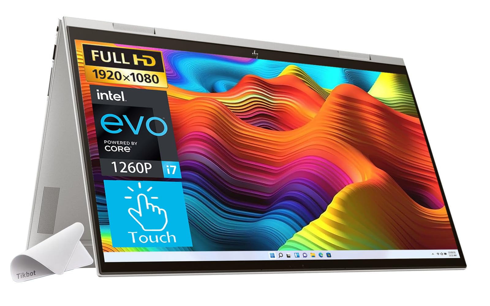 HP Envy x360 2-in-1 Laptop, 15.6" FHD IPS Touch LED, EVO 12-Core Intel ...