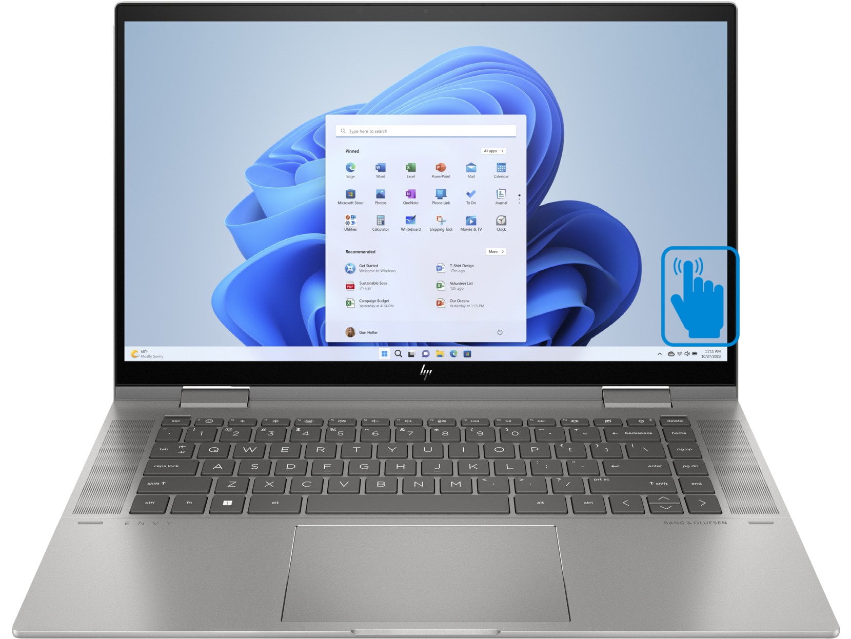 HP Envy x360 2-in-1 Laptop 15.6in Touchscreen IPS FHD Display (10-Core ...