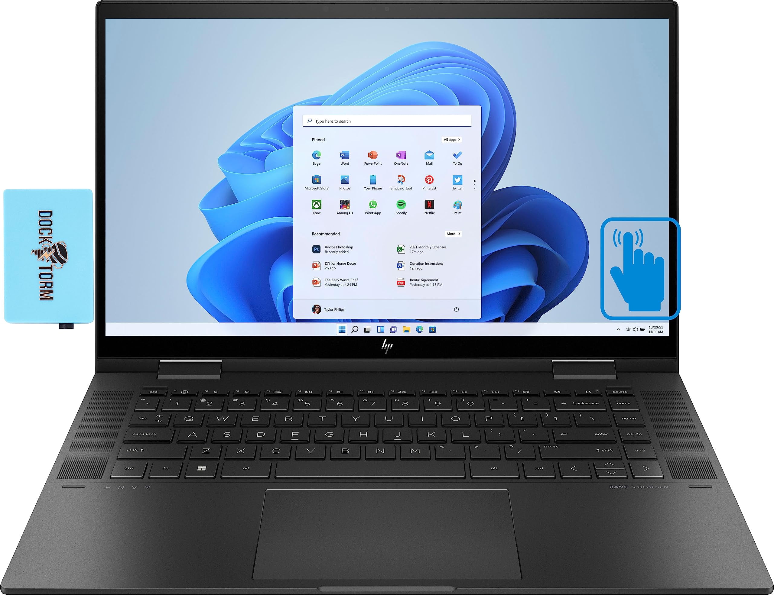 HP Envy x360 2-in-1 Luxury Laptop 15.6" OLED Touch FHD Display (8-Core AMD Ryzen 7 5825U, 32GB ...