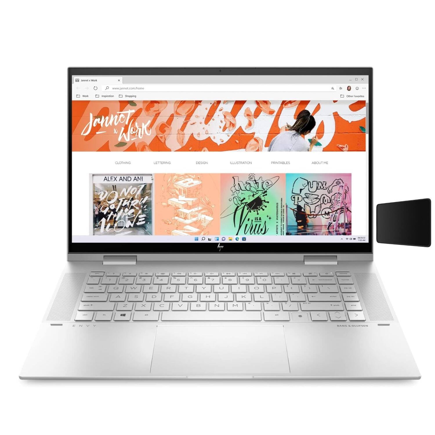 "HP Envy x360 15.6"" FHD Touchscreen 2-in-1 Laptop, 12th Gen i7, 32GB ...