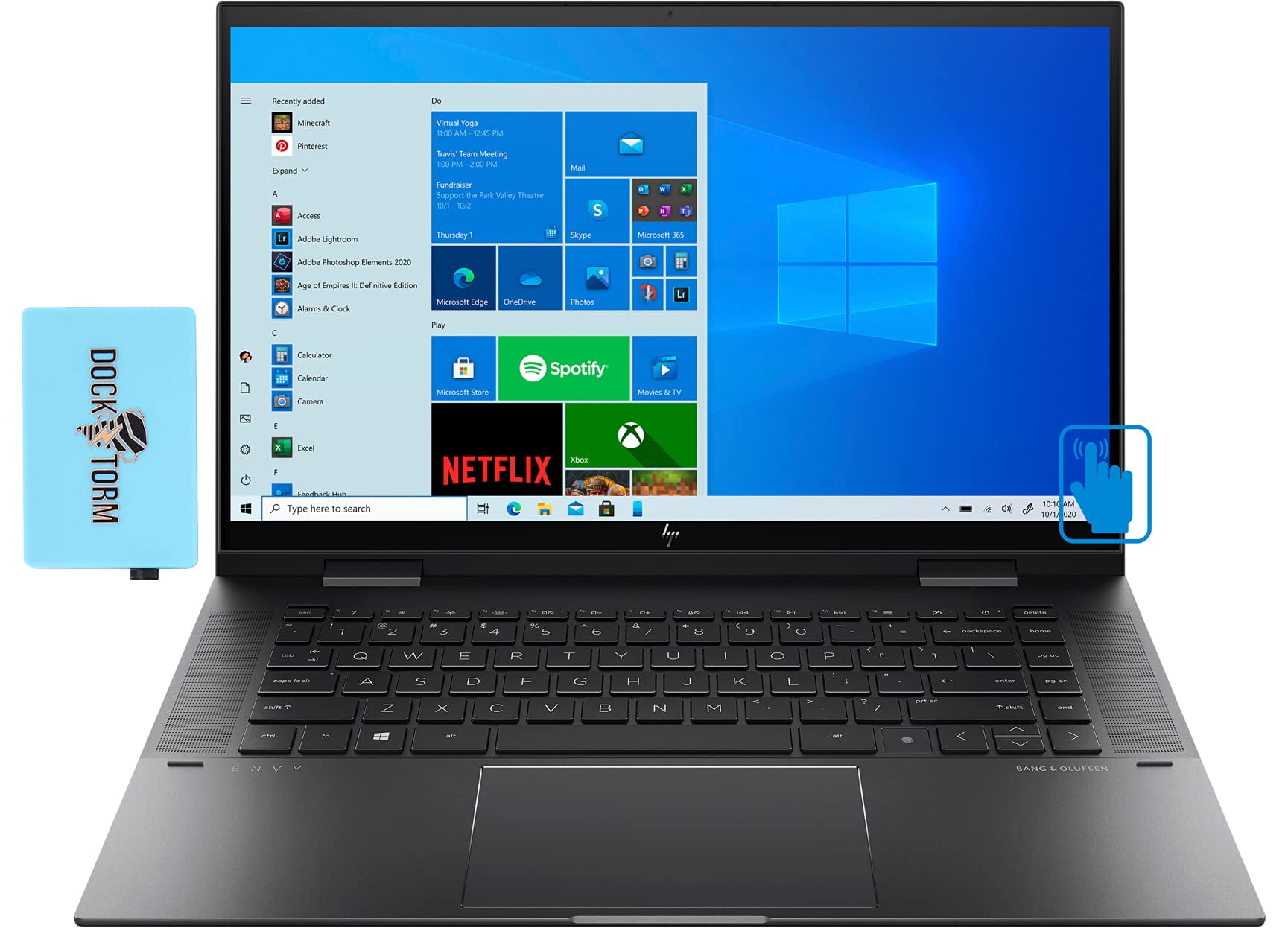 HP Envy x360 Home & Business 2-in-1 Laptop (AMD Ryzen 5 5500U 6-Core ...