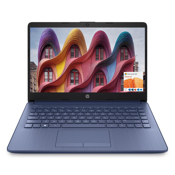HP Essential 14 Laptop, 14" HD Screen, Intel Celeron N4120, 8GB RAM ...