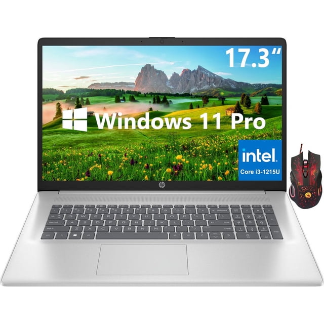 HP Essential 17.3" FHD Business Laptop, Intel Core i3-1215U, 16GB RAM ...