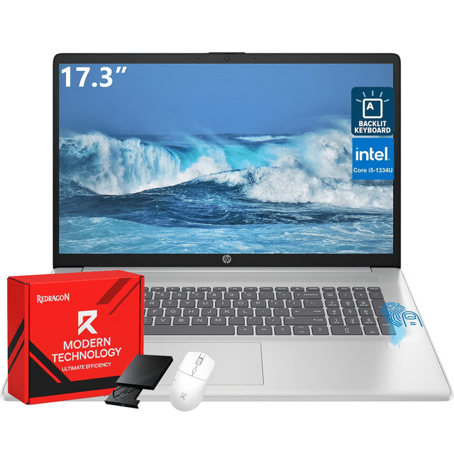 HP Essential 17.3" HD+ Business Laptop, Intel Core i5-1334U, 32GB RAM ...