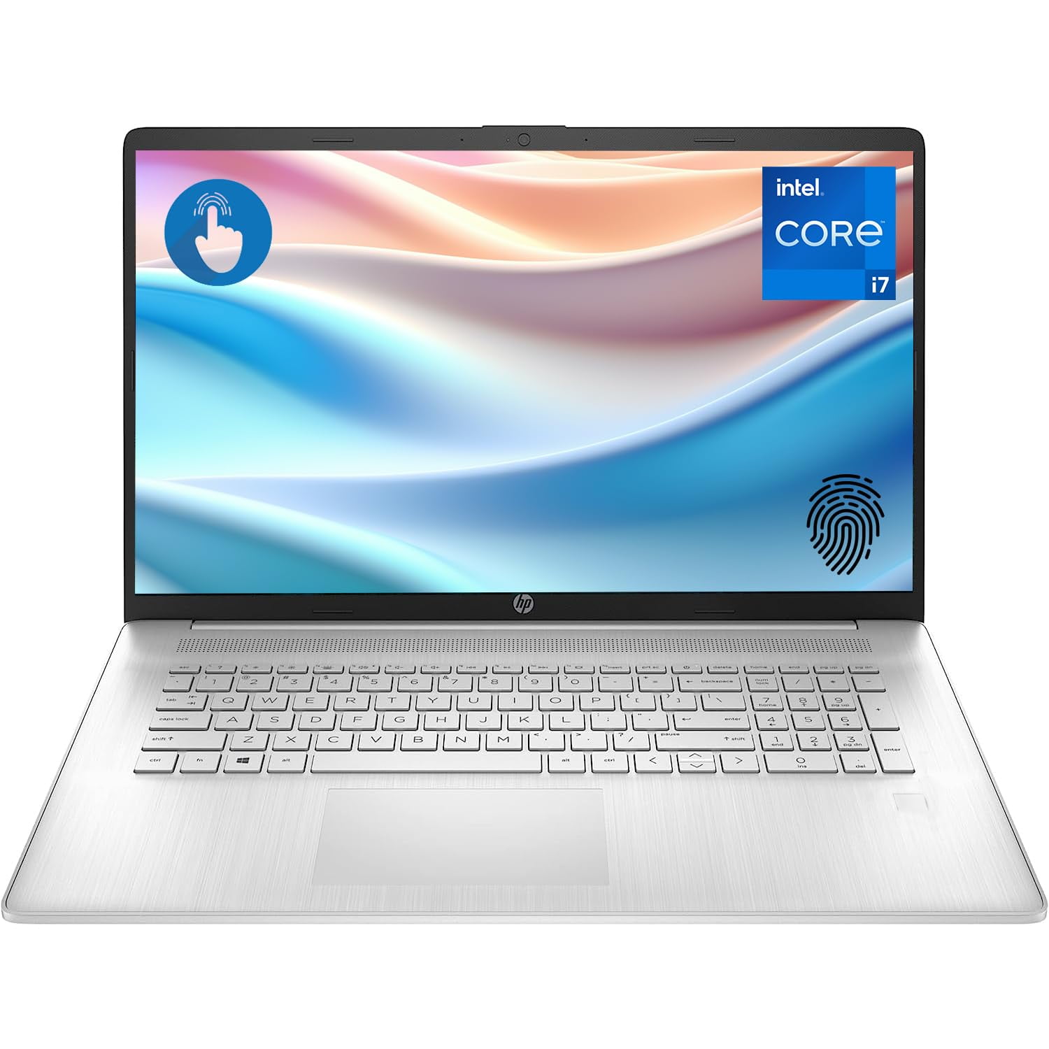 HP Essential 17 Laptop, 17.3" HD+ Touchscreen, Intel Core i7-1255U ...