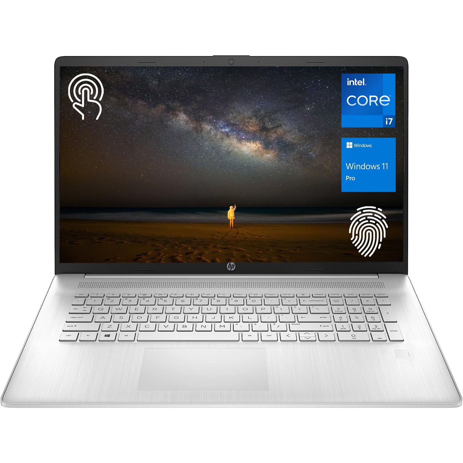 HP Essential 17 Laptop, 17.3" HD+ Touchscreen, Intel Core i7-1255U ...