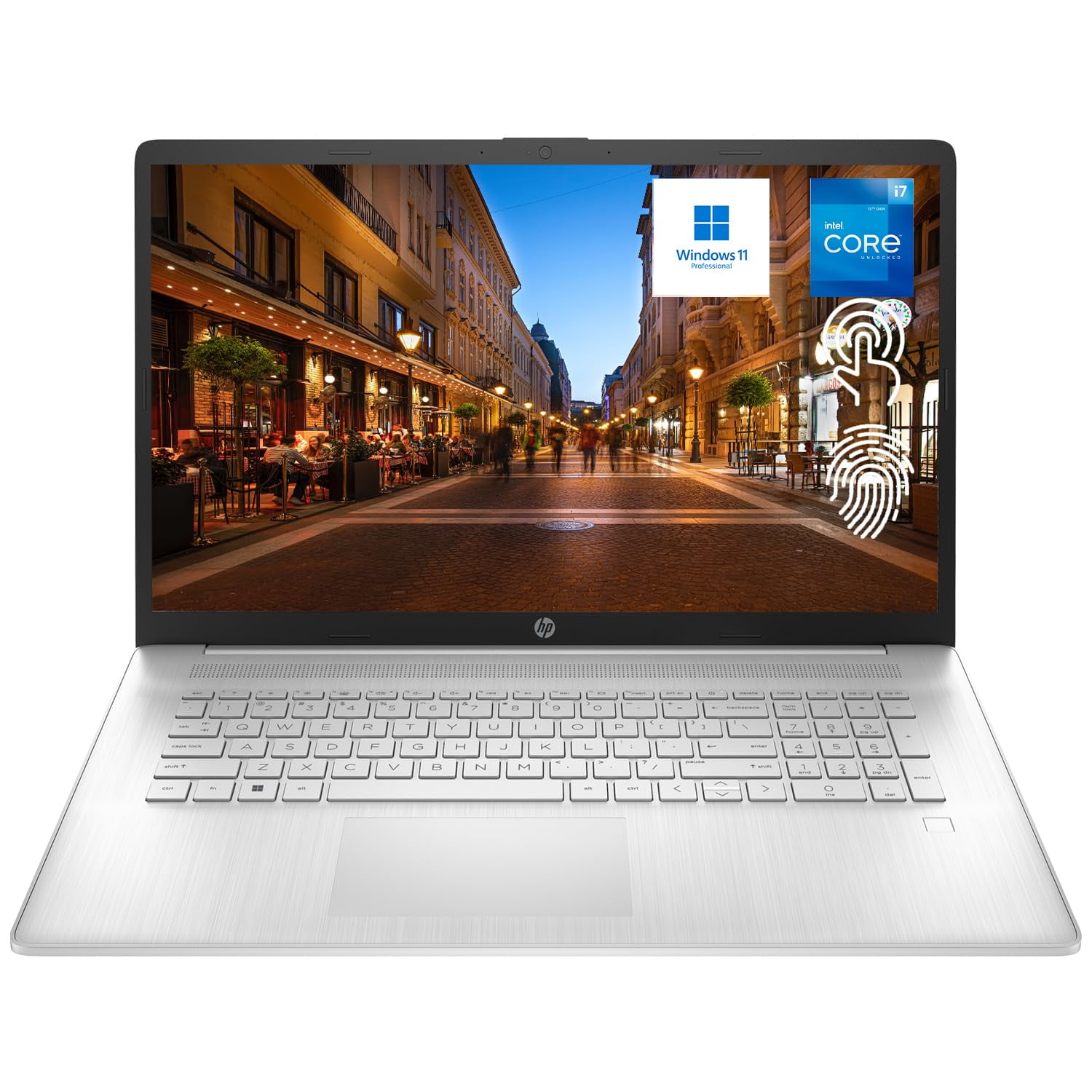 HP Essential 17t Business Laptop, 17.3" HD+ Touchscreen, Intel Core i7 ...