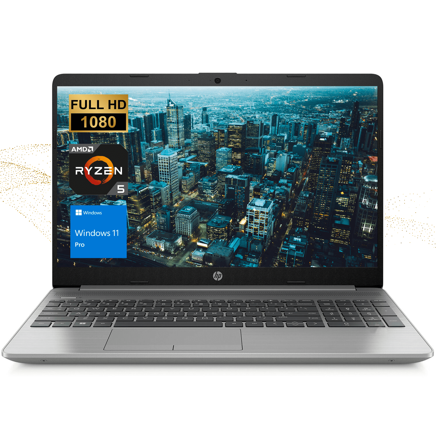 "HP Essential 255 G8 Laptop, 15.6"" FHD, AMD Ryzen 5 5500U, 32GB RAM, 1TB SSD, Wi-Fi 6, Windows ...