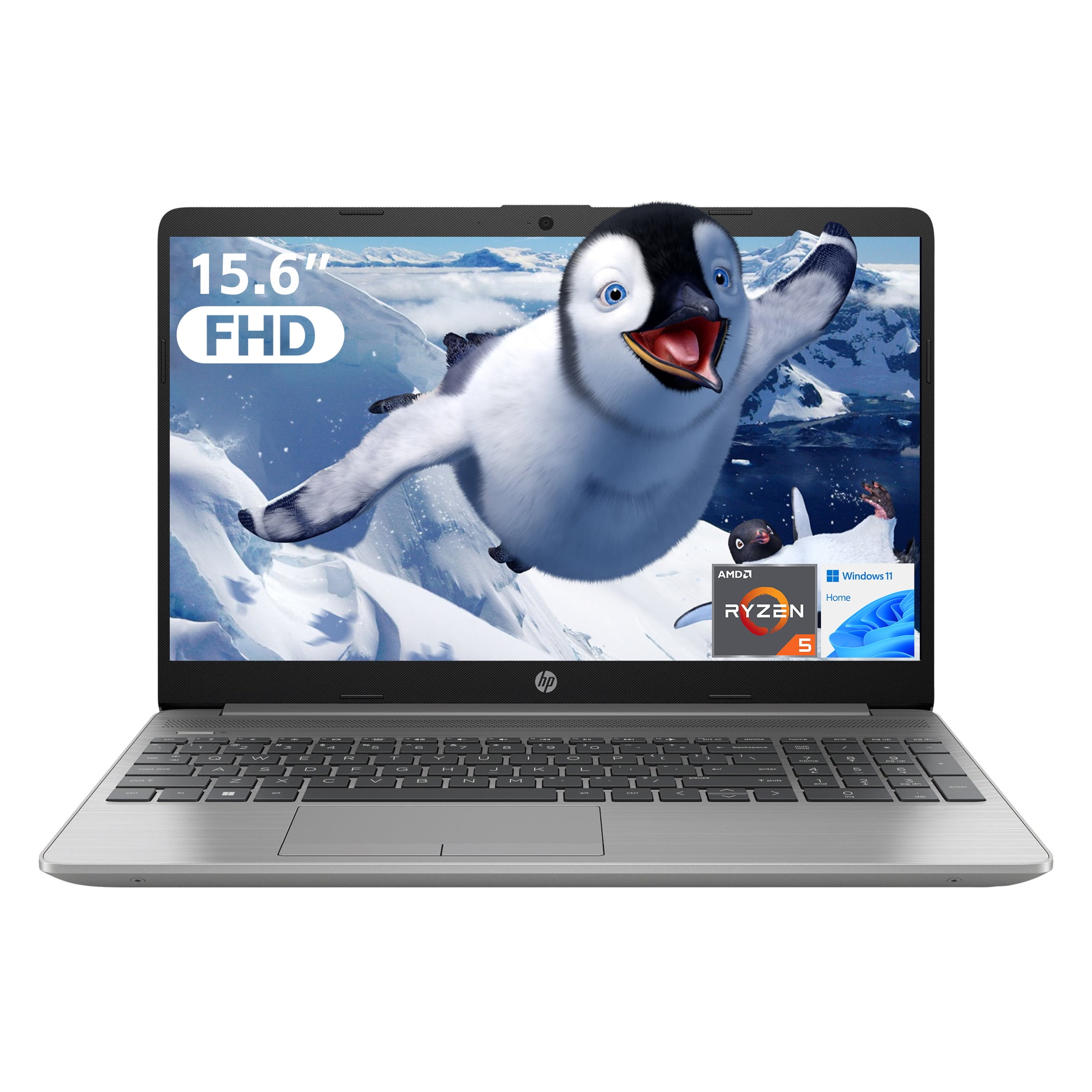 HP Essential 255 G9 15.6" FHD Laptop, AMD Ryzen 5 5625U, 36GB RAM, 2TB ...