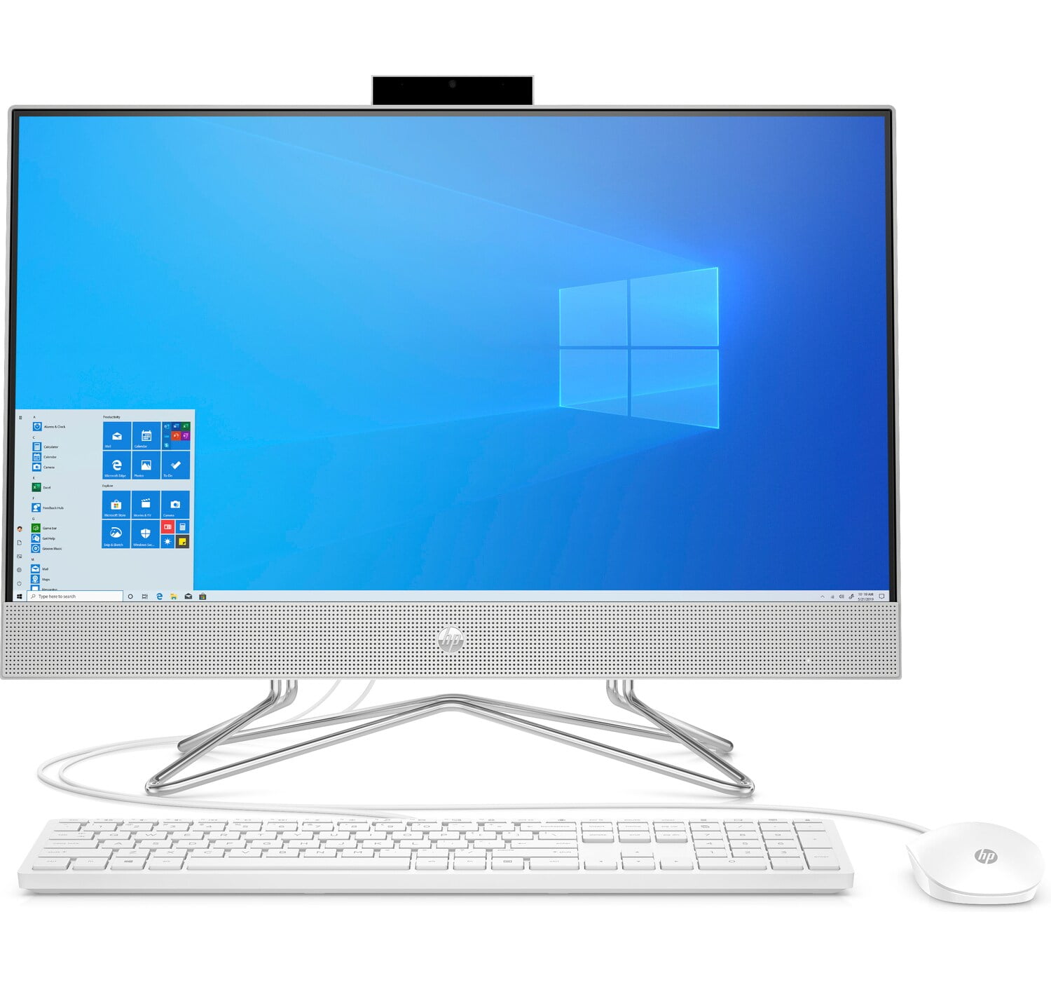 HP Essential All-in-One Computer 23.8" FHD 11th gen Intel Core i7, 16 ...