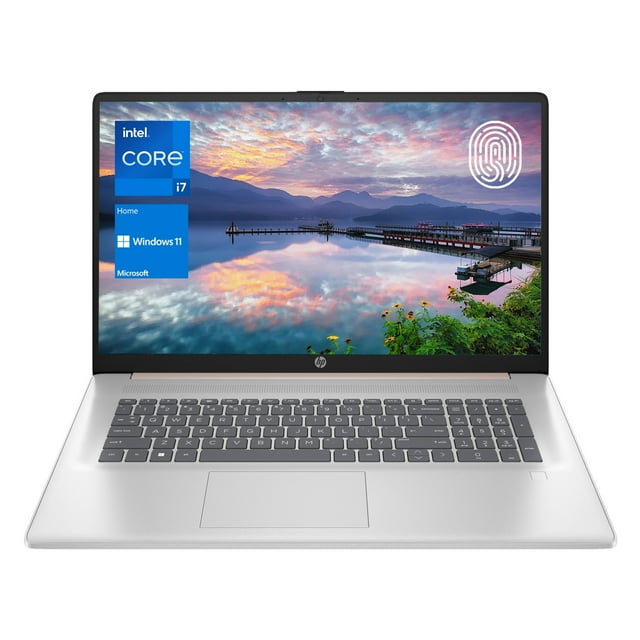 HP Essential Daily Traditional Laptop, 17.3" FHD Display, Intel Core i7 ...