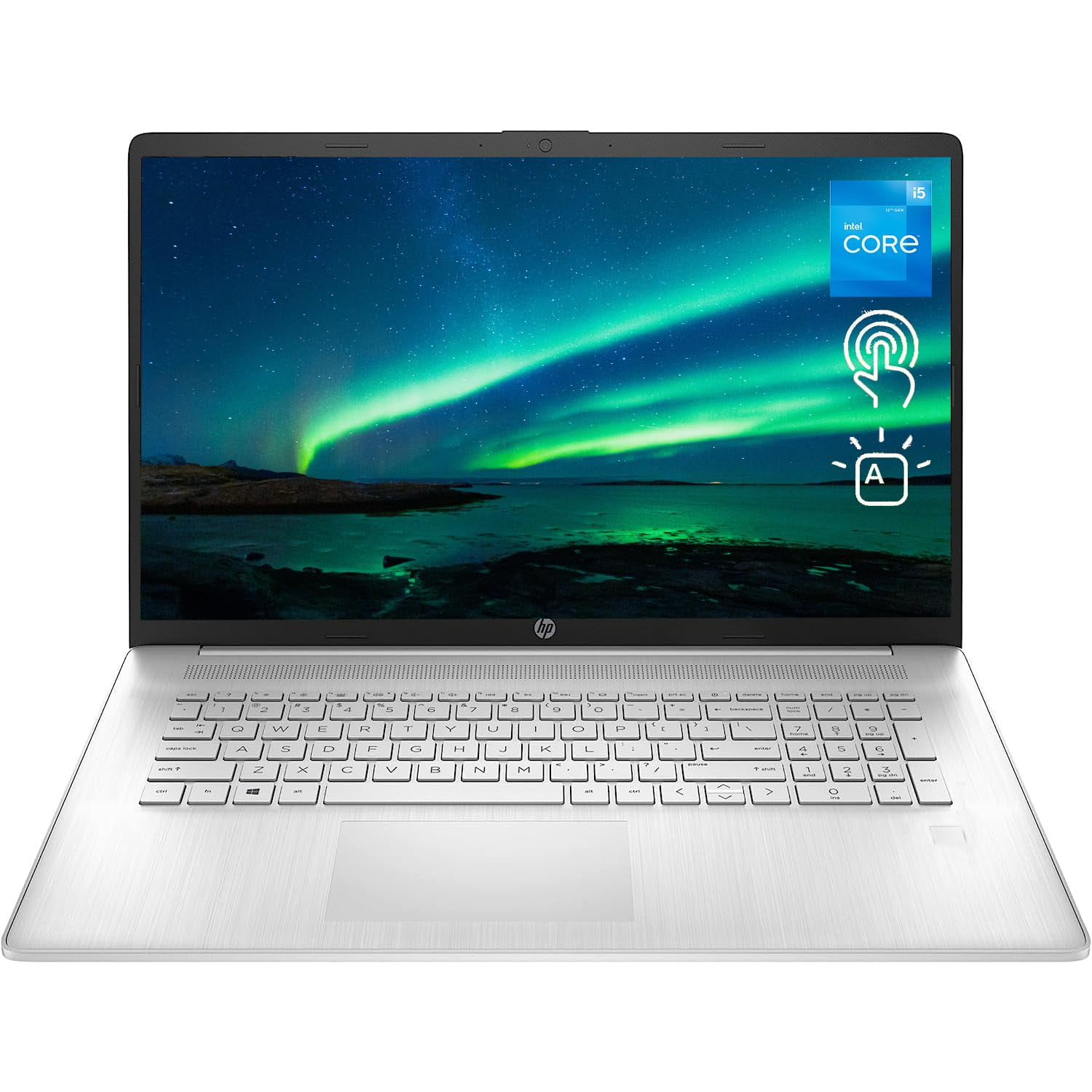 HP Essential Laptop, 17.3" HD+ Touchscreen, Intel Core i5-1255U, 32GB ...