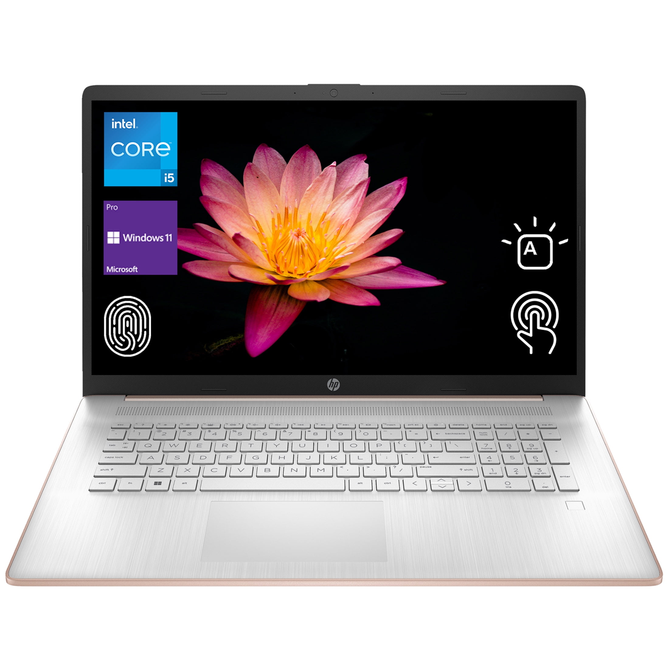 HP Essential Laptop, 17.3" HD+ Touchscreen, Intel Core i5-1335U, 32GB ...