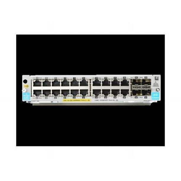HPE Aruba 20-port 10/100/1000BASE-T PoE+ / 4-port 1G/10GbE SFP+ MACsec ...