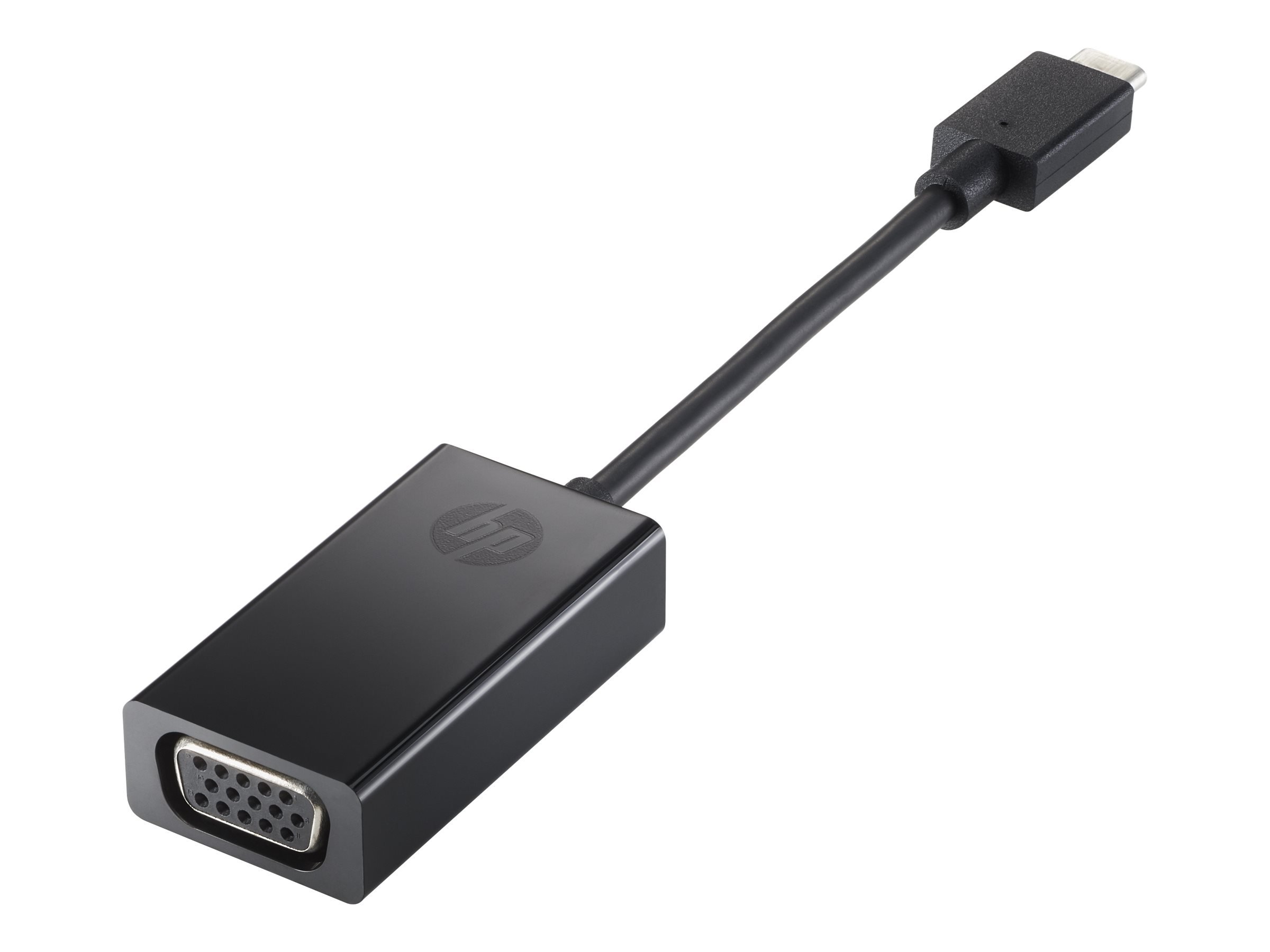HP - External Video Adapter - VGA - USB-C - Black - Walmart.com