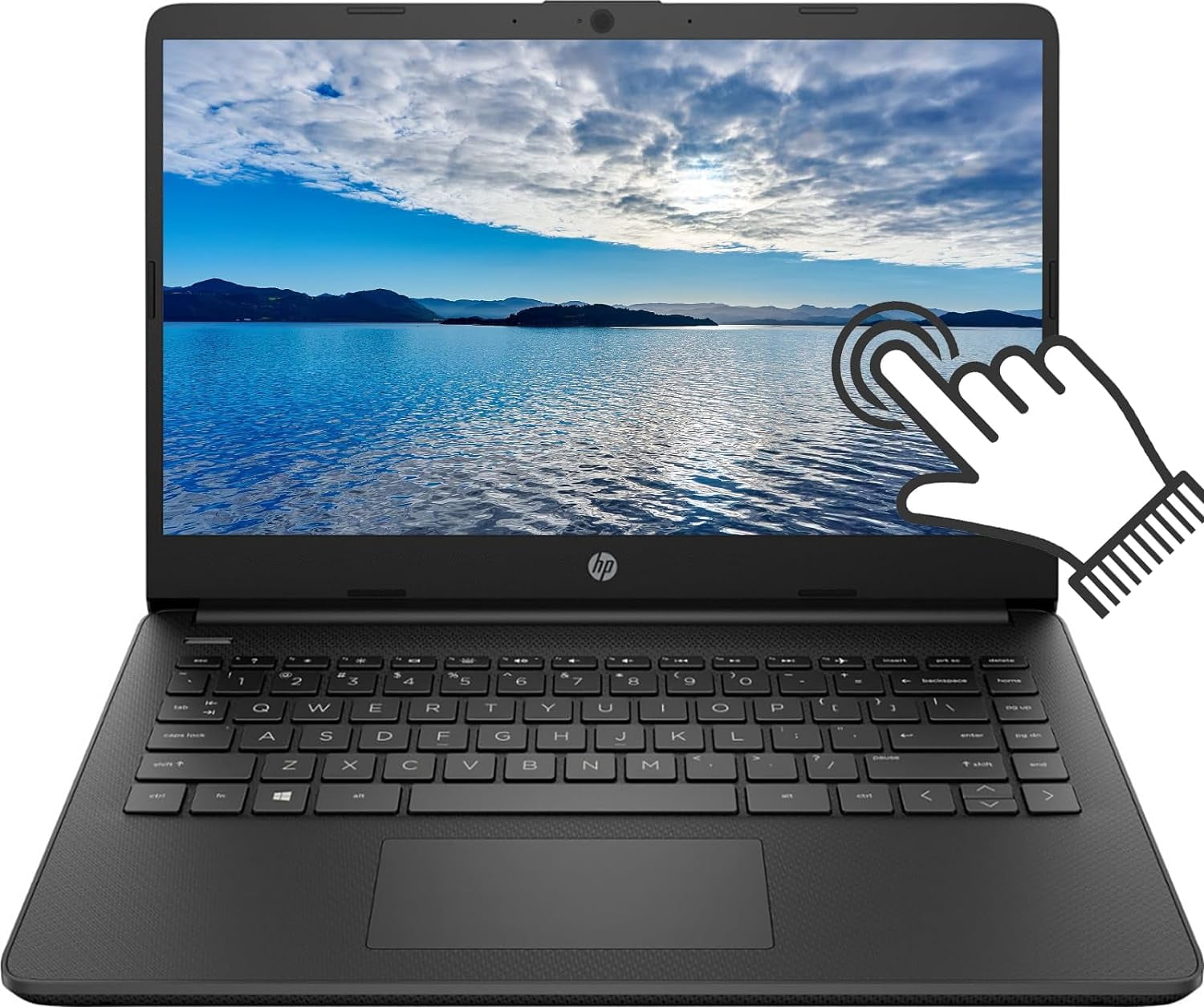 HP Flagship 14" HD Touchscreen Laptop Computer, for Business and ...