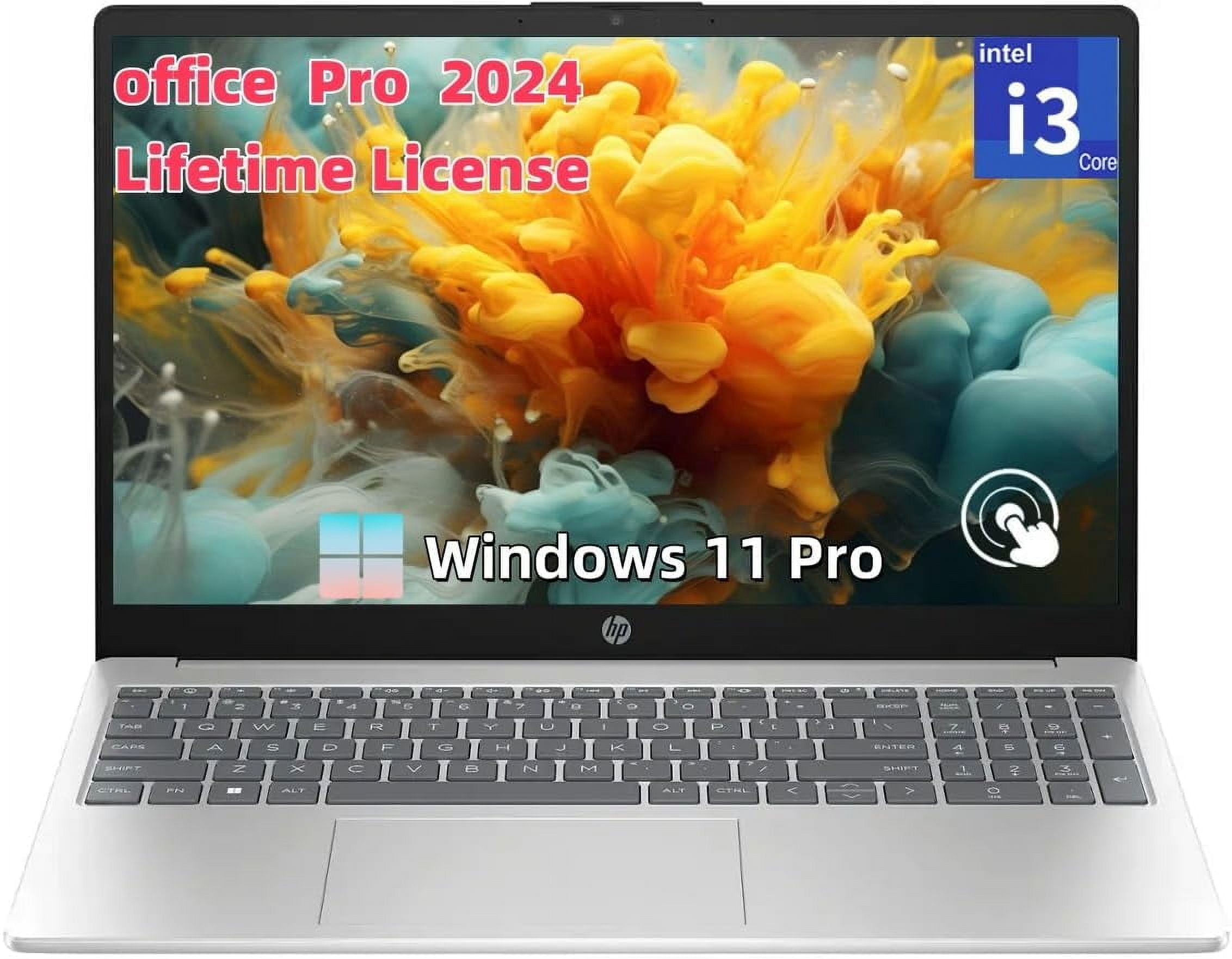 HP Flagship 15.6" Touchscreen Laptop, Intel i3-1215U, Intel UHD ...