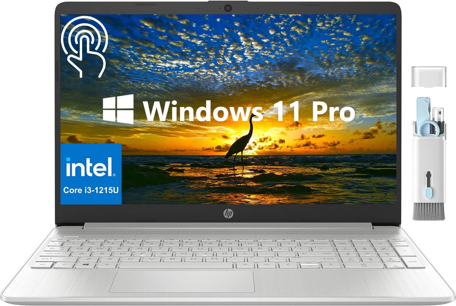 HP Flagship Laptop Touchscreen, 15.6" HD Business, Intel Core i3-1215U ...