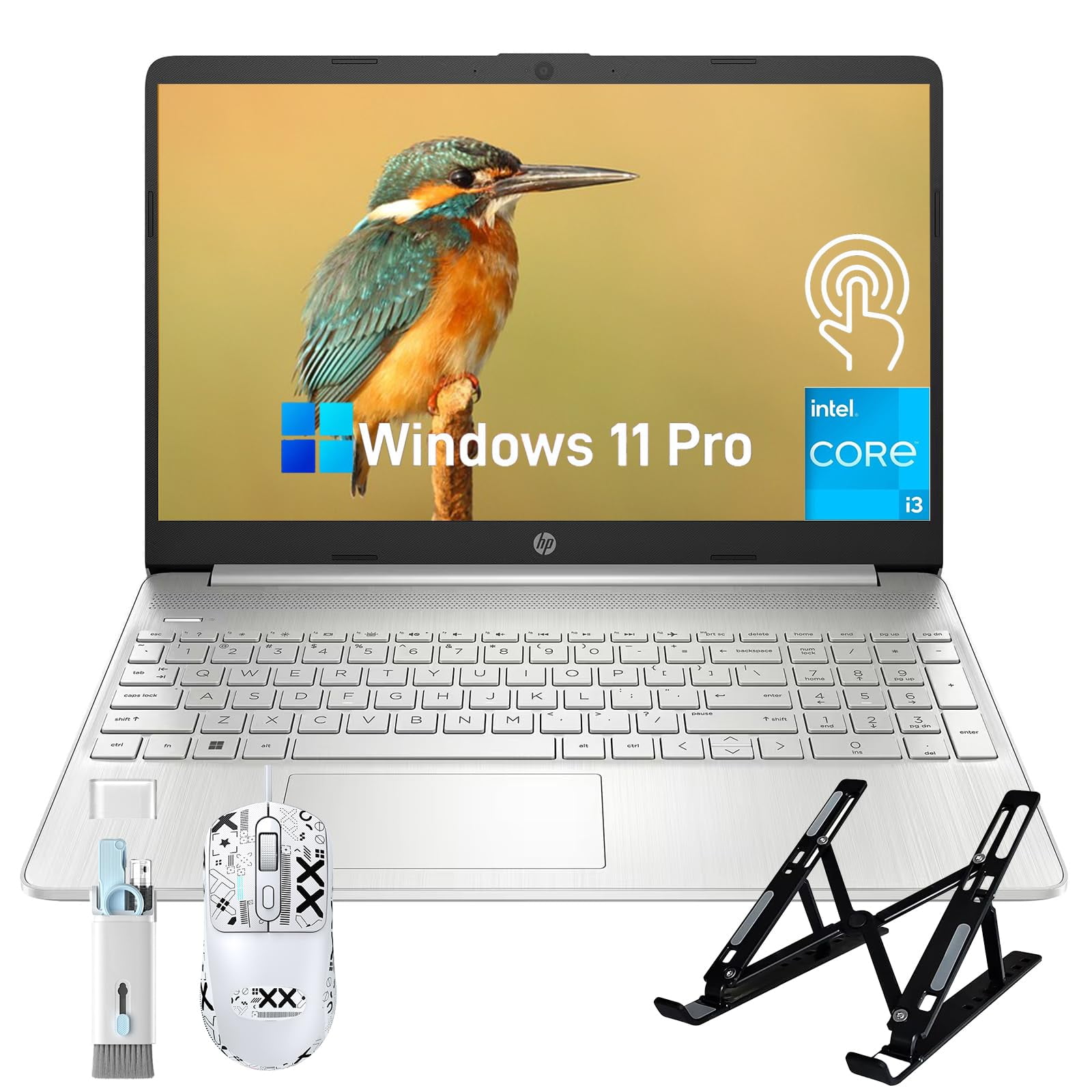 HP Flagship Touchscreen Laptop Computer - 15.6" HD Display, 10h Long ...