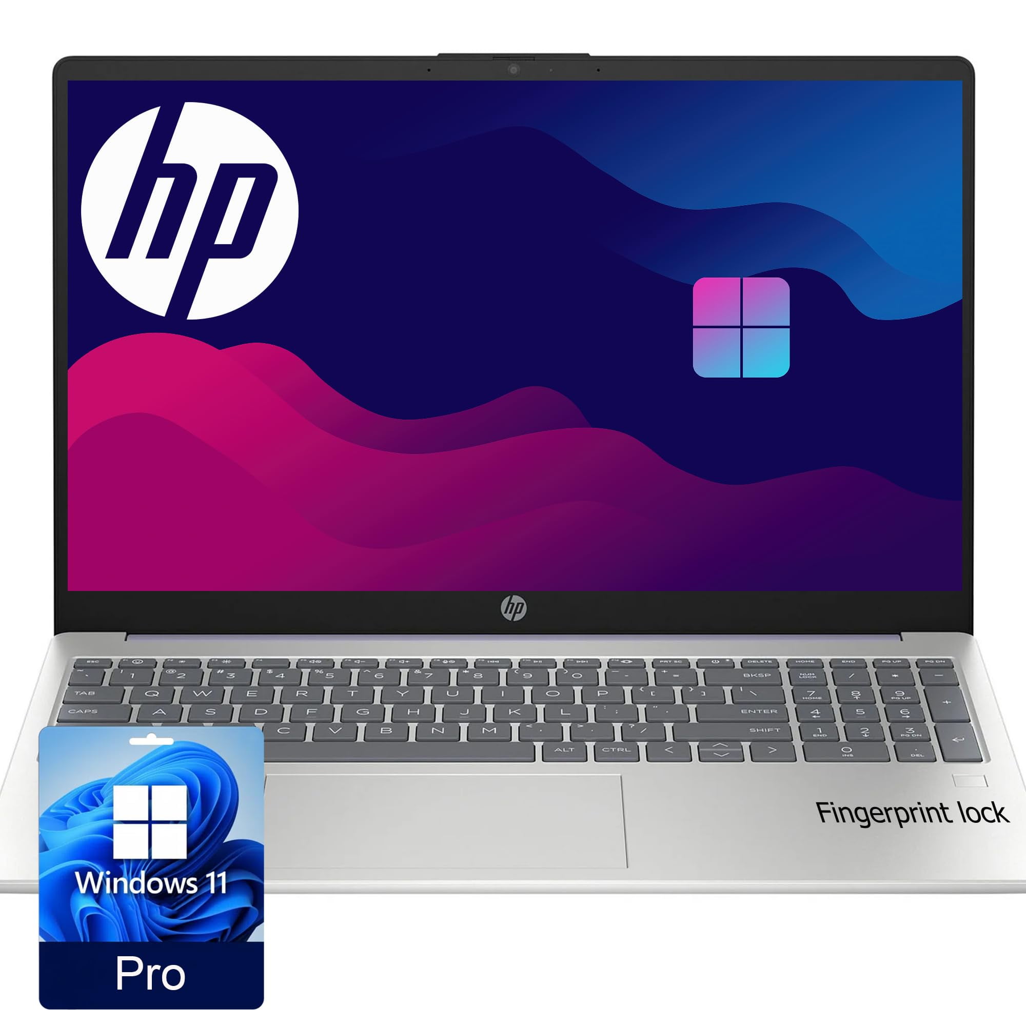 HP G10 Essential 15.6" Laptop | Intel 8-Core Processor | Full HD Display | HDMI Port | USB-C ...