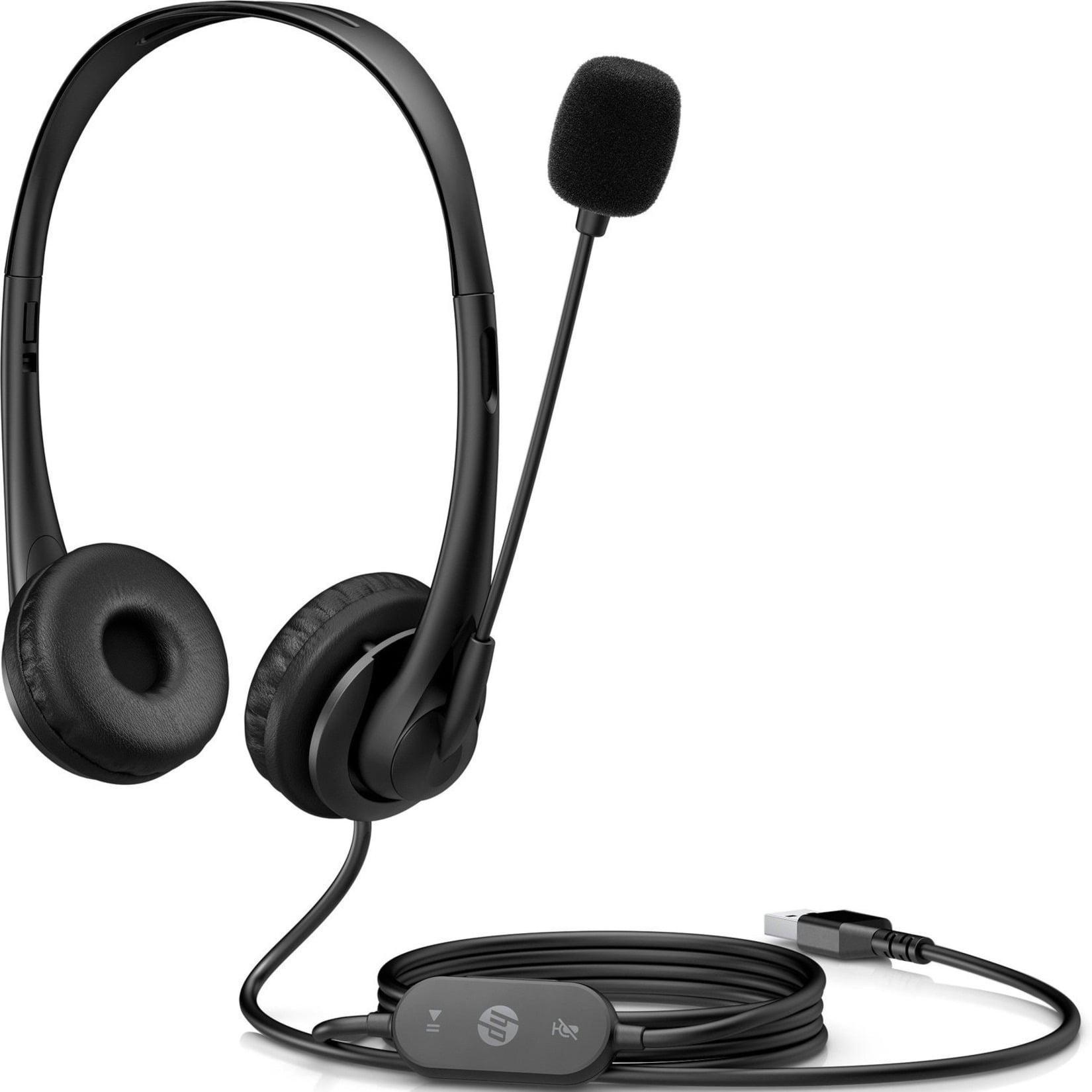 Hewlett Packard 428K6AA Hp Wired Usb-a St Headset - Walmart.com