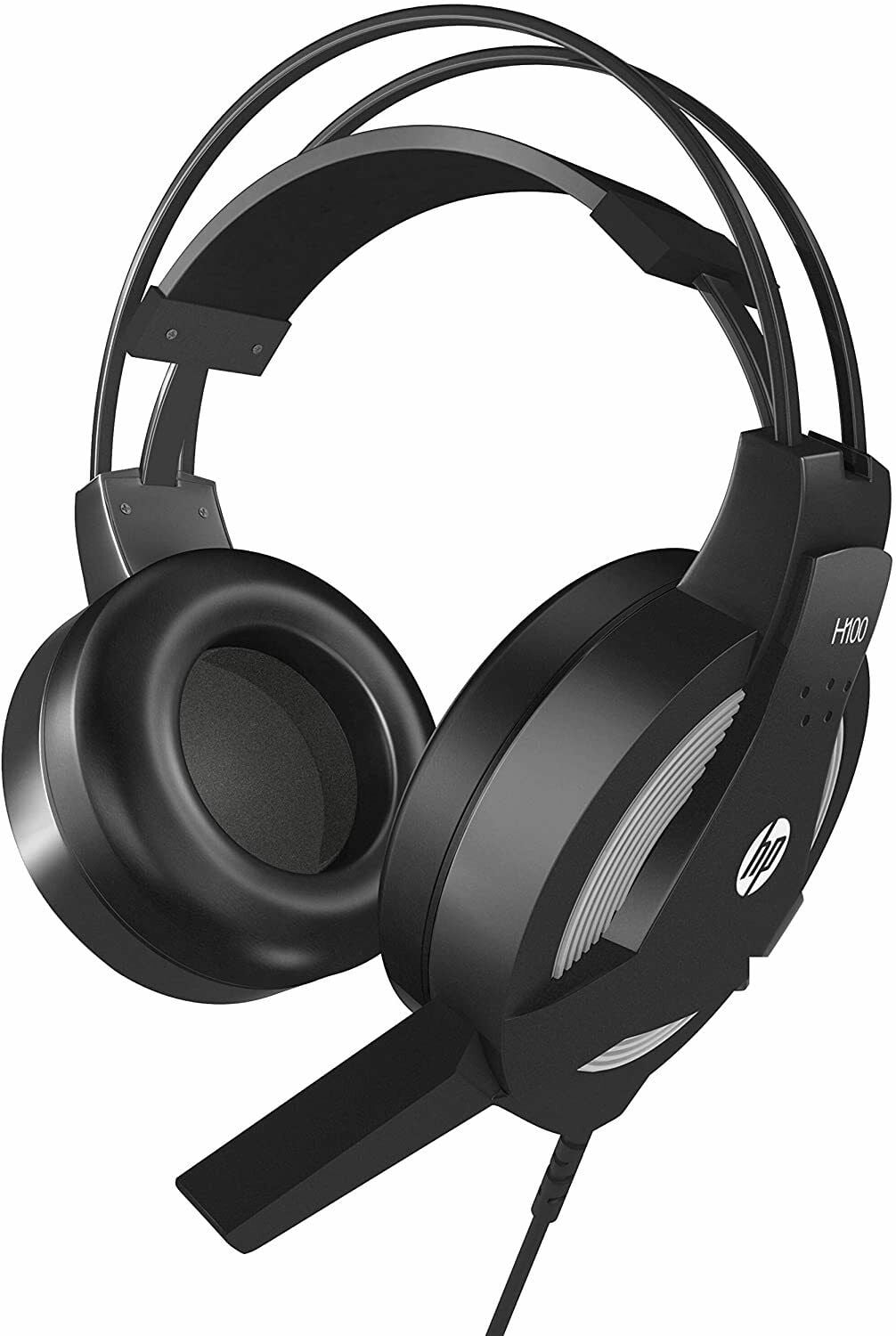 Pre-Owned HP H100 Wired Gaming Headset for Gaming and Consoles,Noise ...