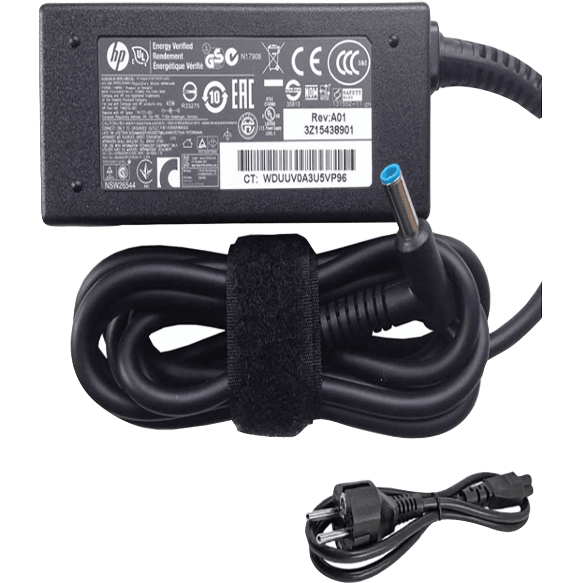 HP H6Y88AA#ABA 45W Smart AC Adapter (4.5mm) - Walmart.com