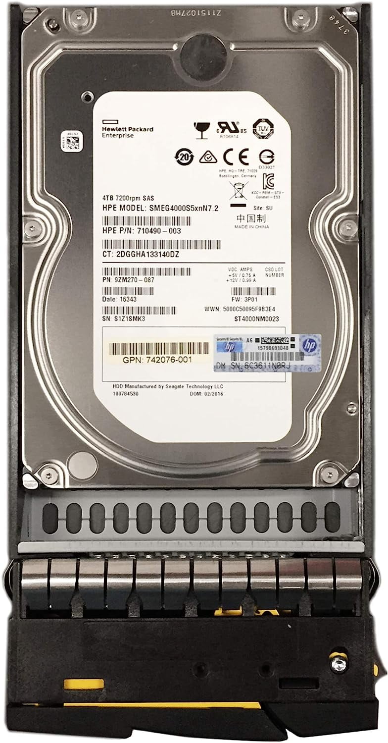 HP H6Z87A HPE 3PAR STORESERV M6720 4TB 6G - Walmart.com