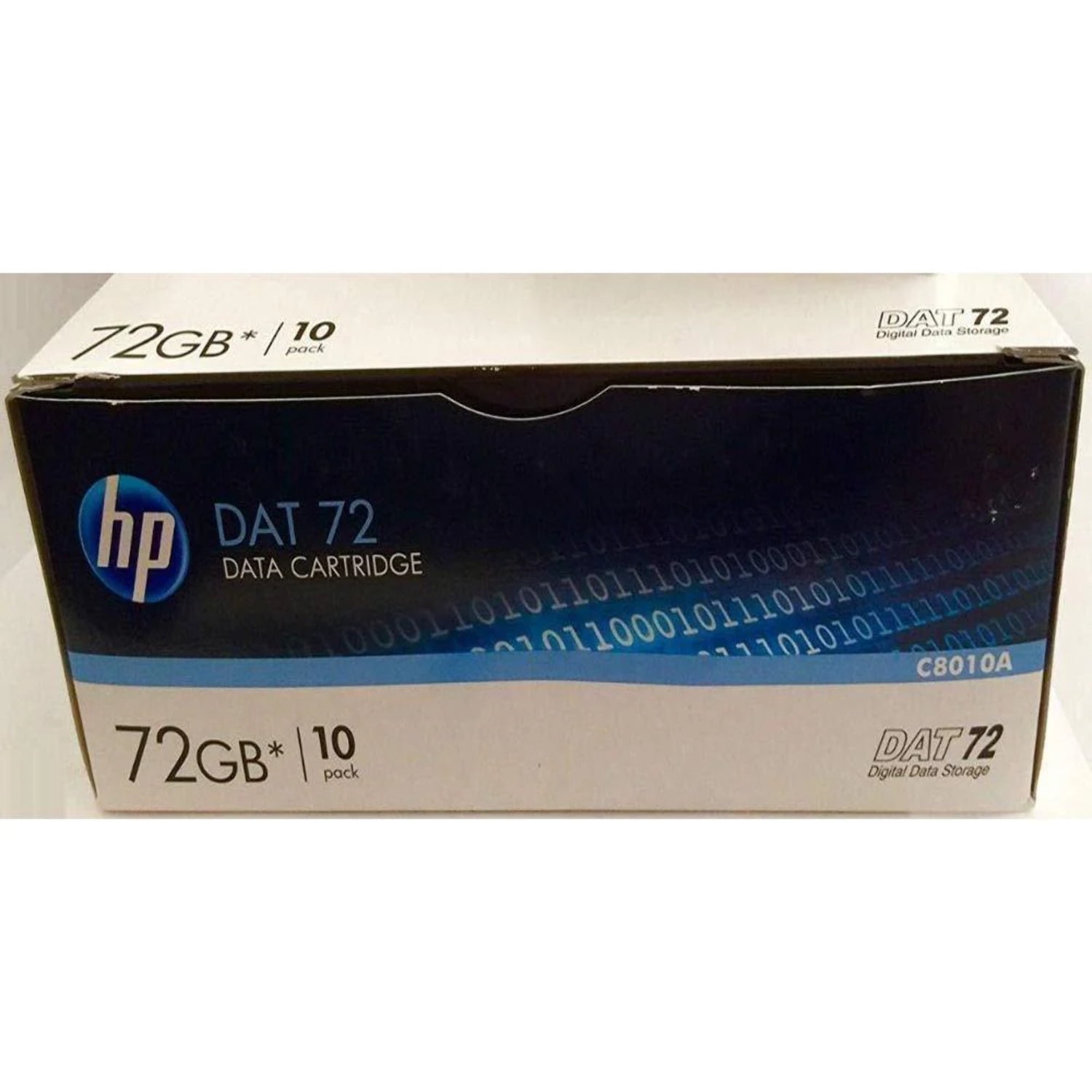 HP HP C8010A Data Tape DAT 72 Digital Data Storage 72 GB 10-Pack - Walmart.com