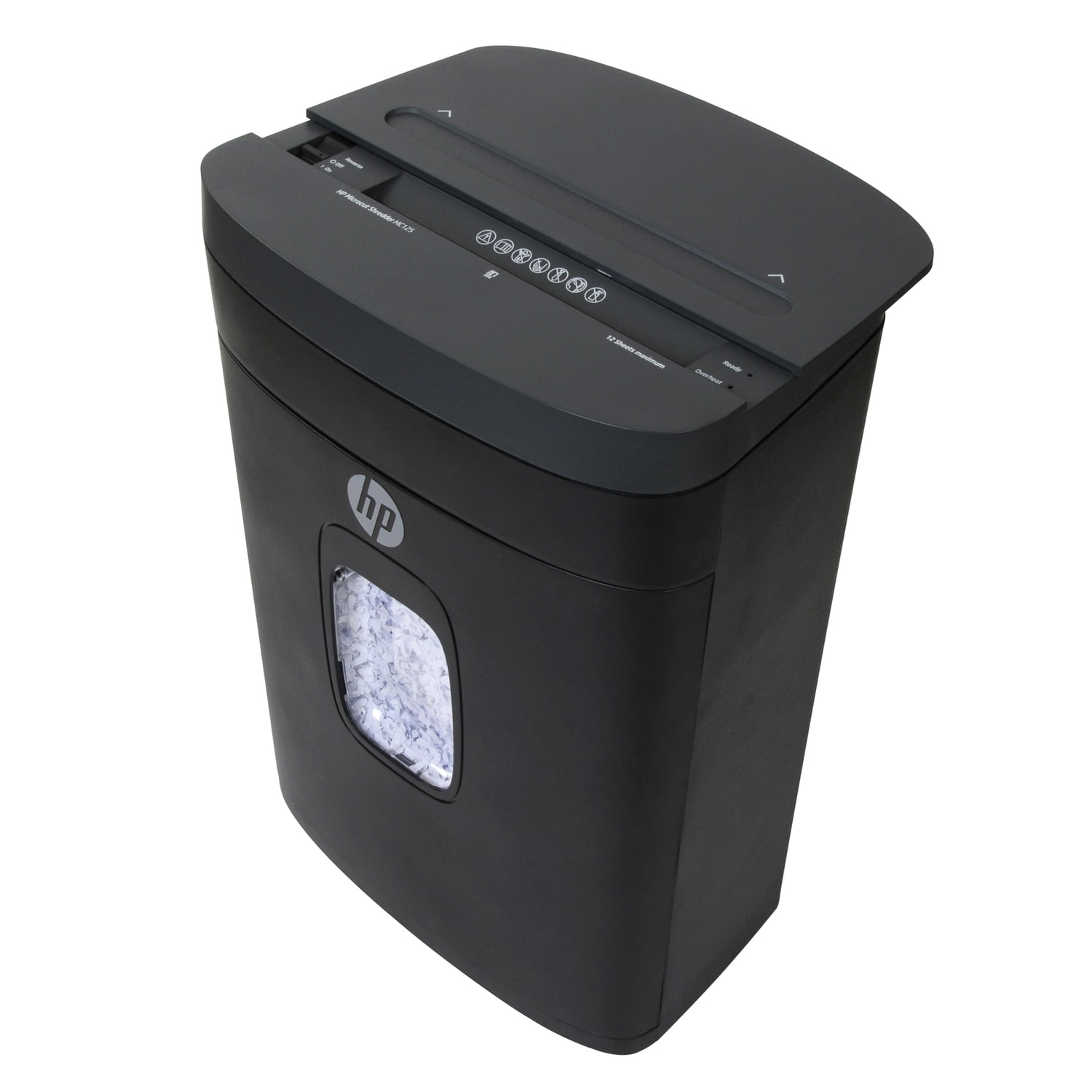 HP HP-MC125 12-Sheet Microcut Shredder, 91041R - Walmart.com