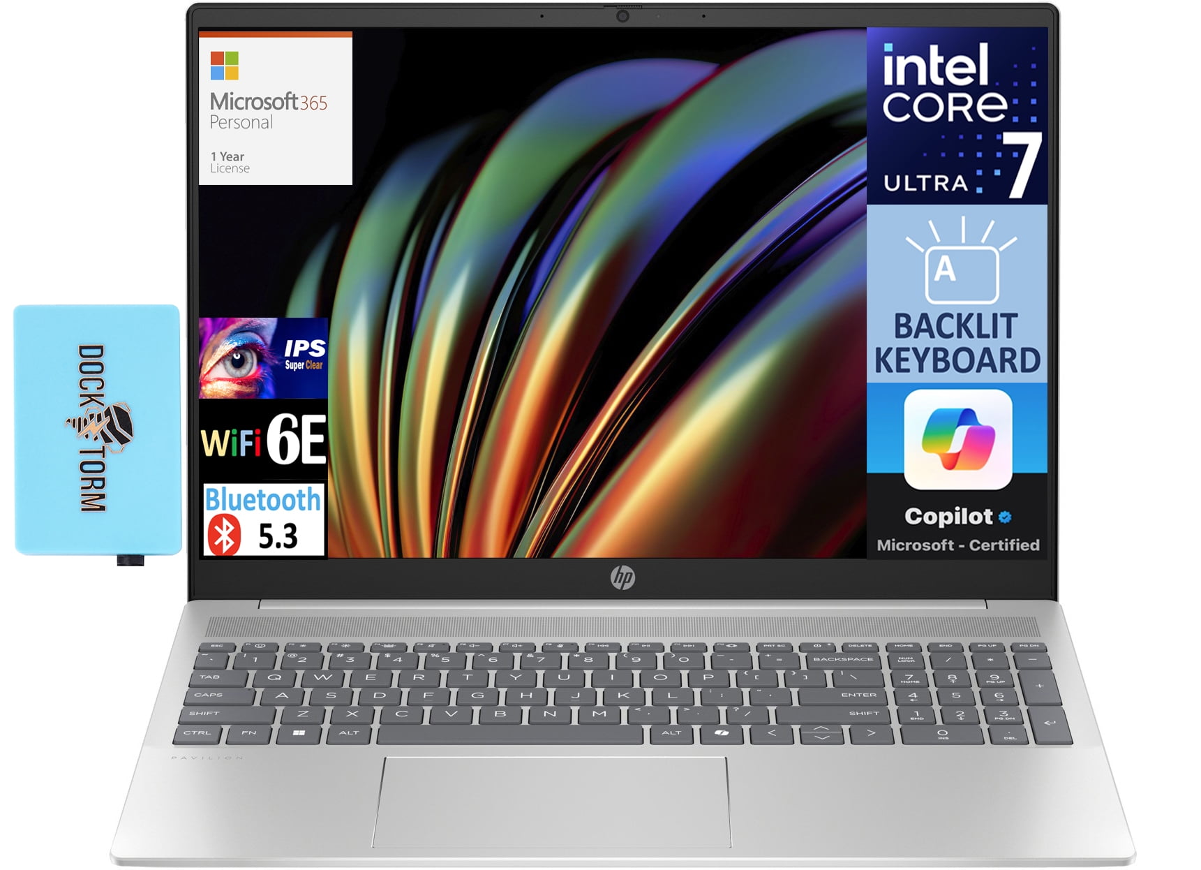 HP HP Pavilion 16t-af000 Business Laptop 16.0in IPS WUXGA Display (Intel Ultra 7-155U, 16GB ...