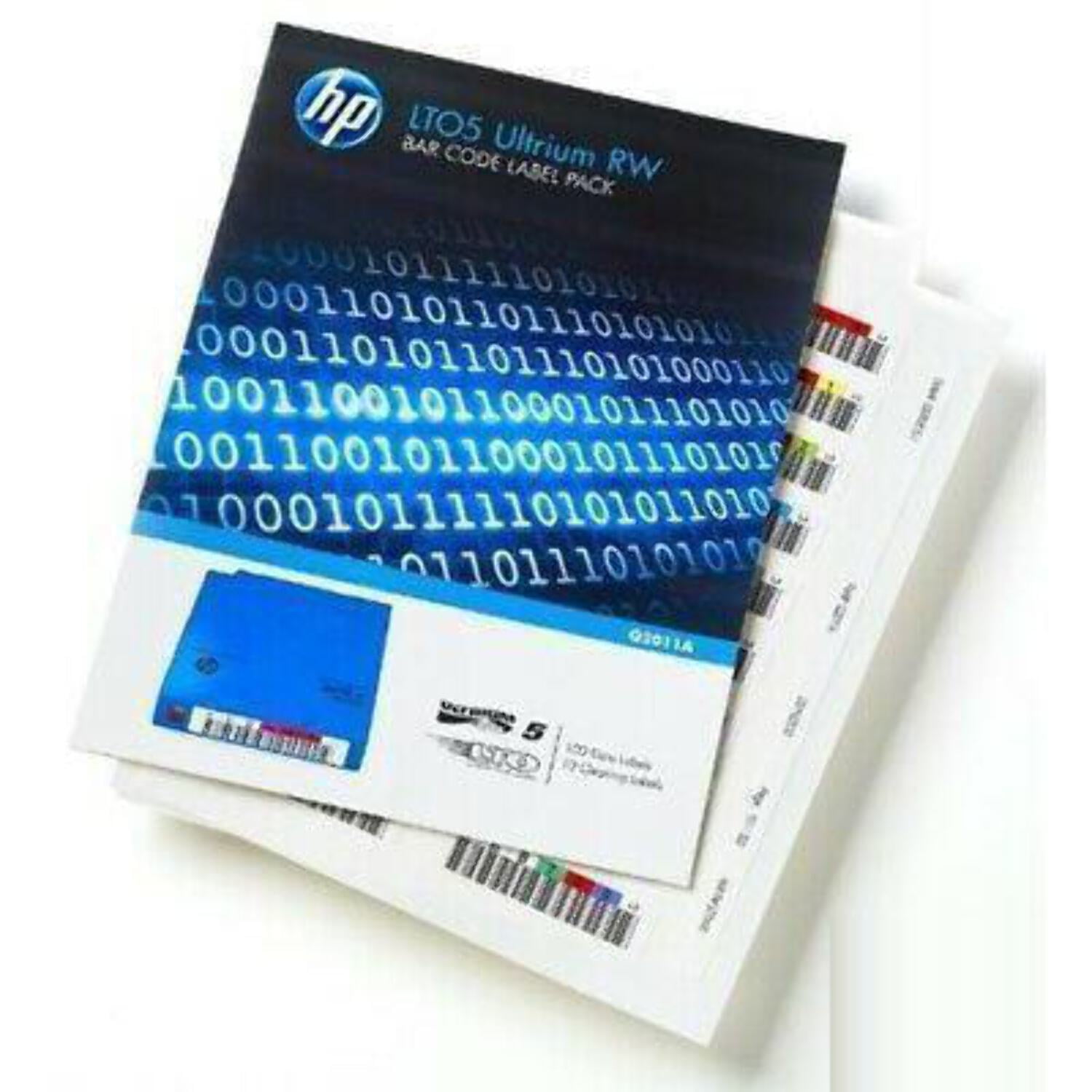 HP HPE LTO-5 Ultrium RW Bar Code Label Q2011A 884962925423 - Walmart.com