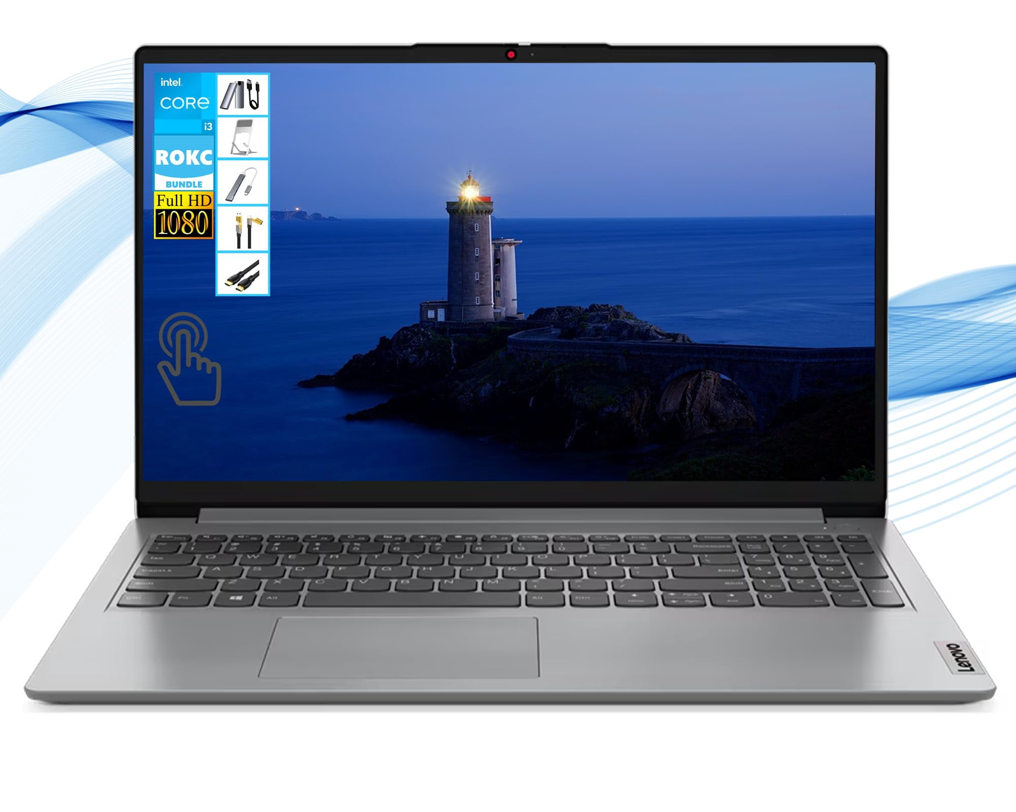 HP Ideapad 1 15 inch Touchscreen Laptop|15.6" FHD Computer| 8GB RAM ...