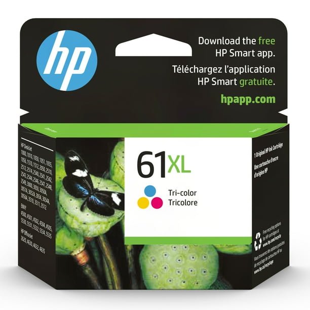 HP Inc. HP 61XL (CH564WN) High Yield Tri-color Original Ink Cartridge ...