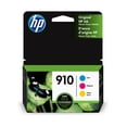 HP 910 3-pack Cyan/Magenta/Yellow Original Ink Cartridges, Per ...
