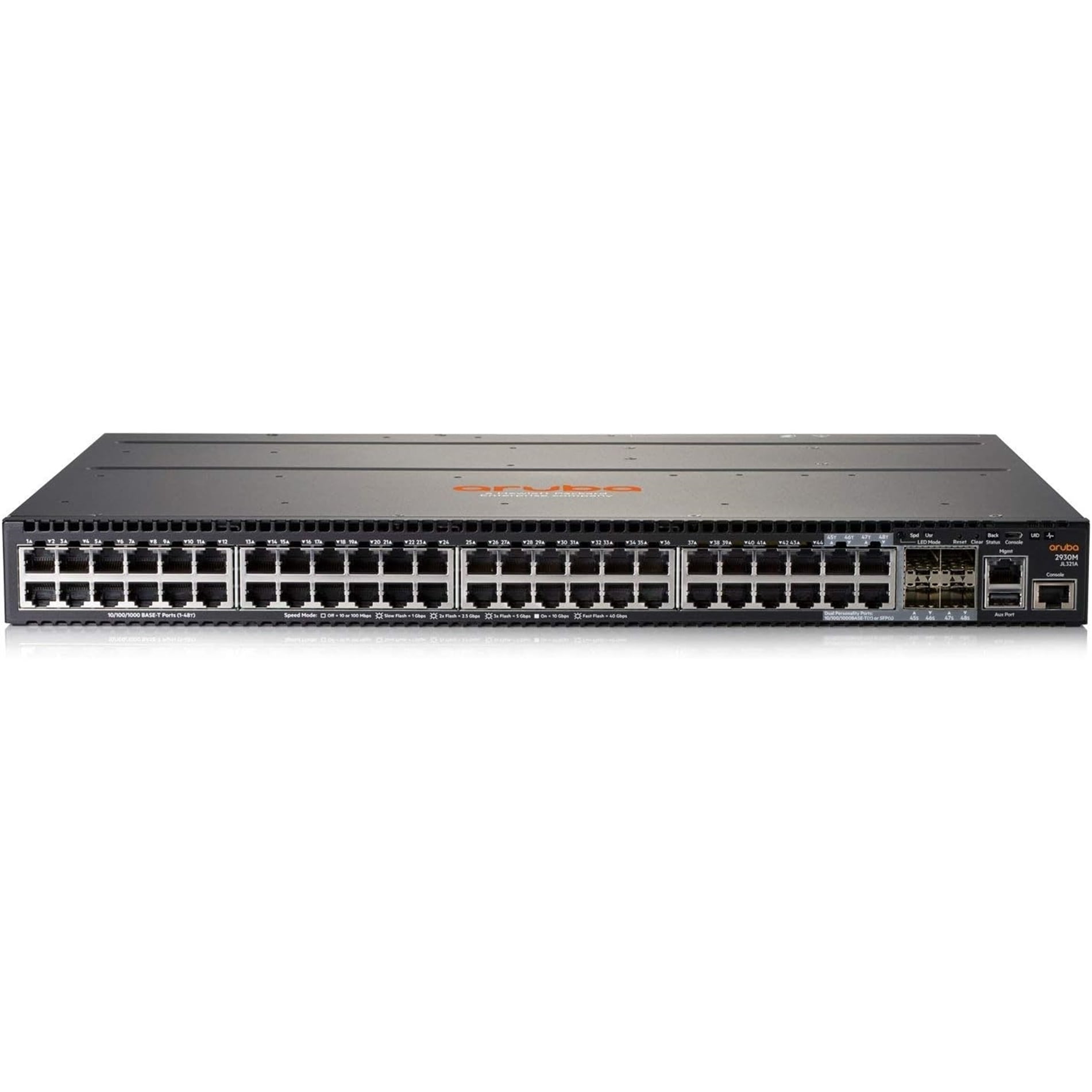 HPE Aruba 2930M 48G 1-Slot Switch (JL321A) - Walmart.com