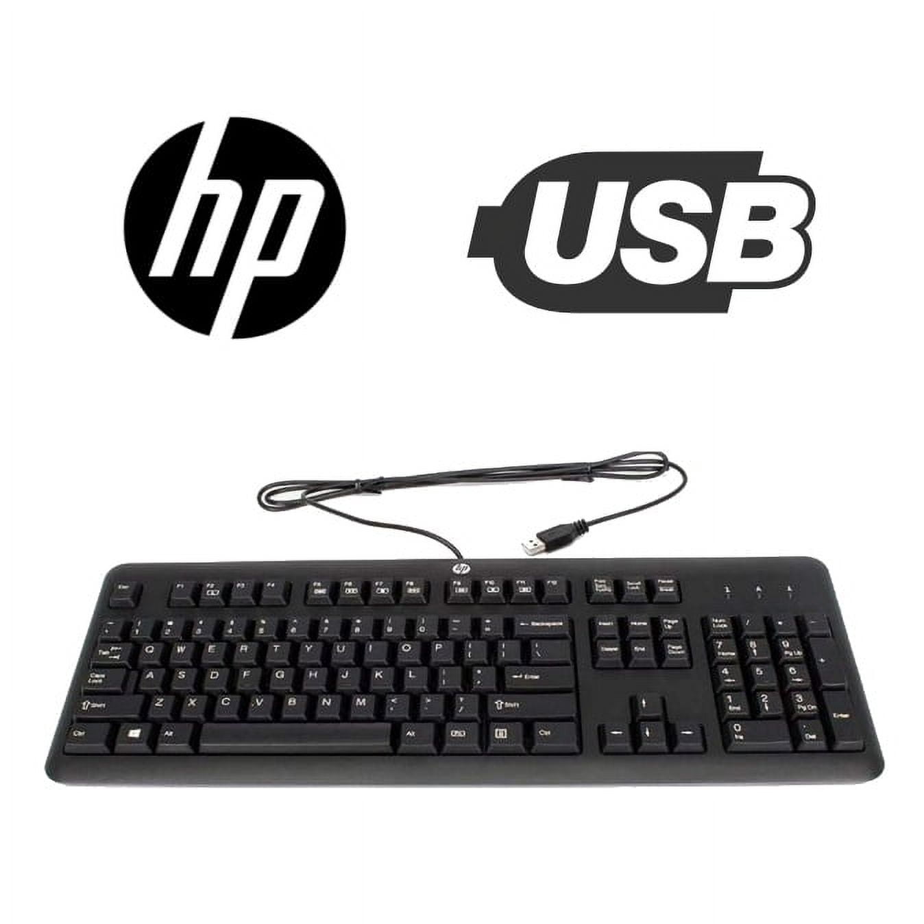 HP KU-1156 Full Size Standard Keyboard, Black - Walmart.com