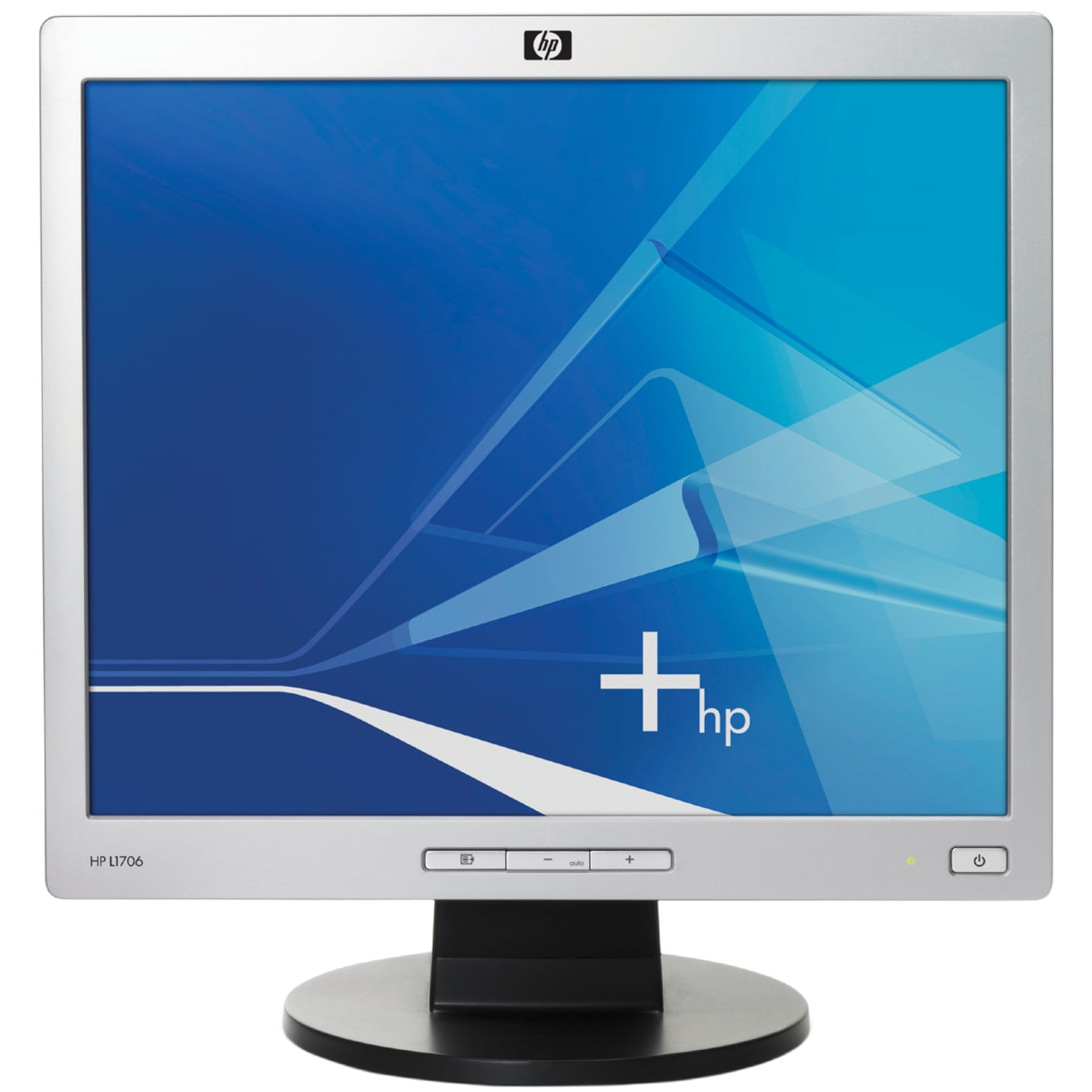 HP L1706 17" SXGA LCD Monitor, Carbonite, Silver - Walmart.com