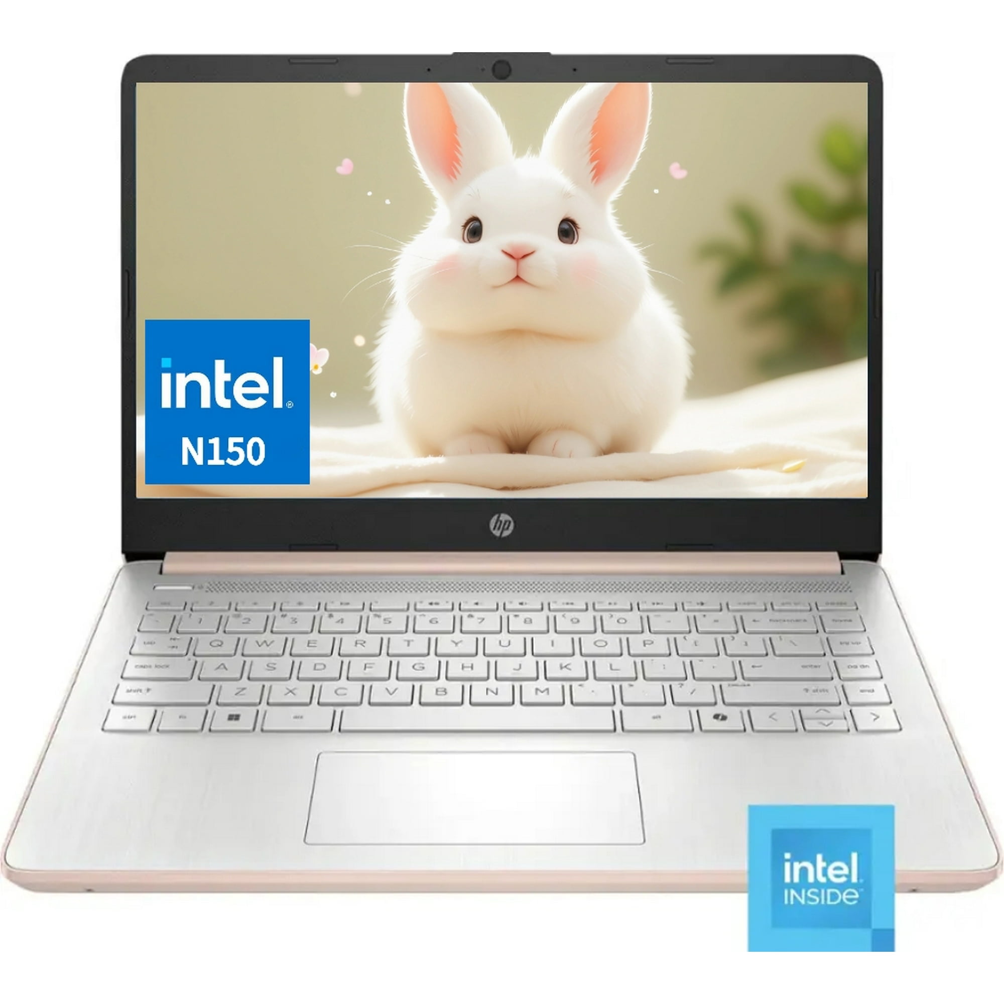HP Laptop, 14 Inch Intel Quad-Core N150 CPU (Beats N4120), 8GB DDR4 RAM ...