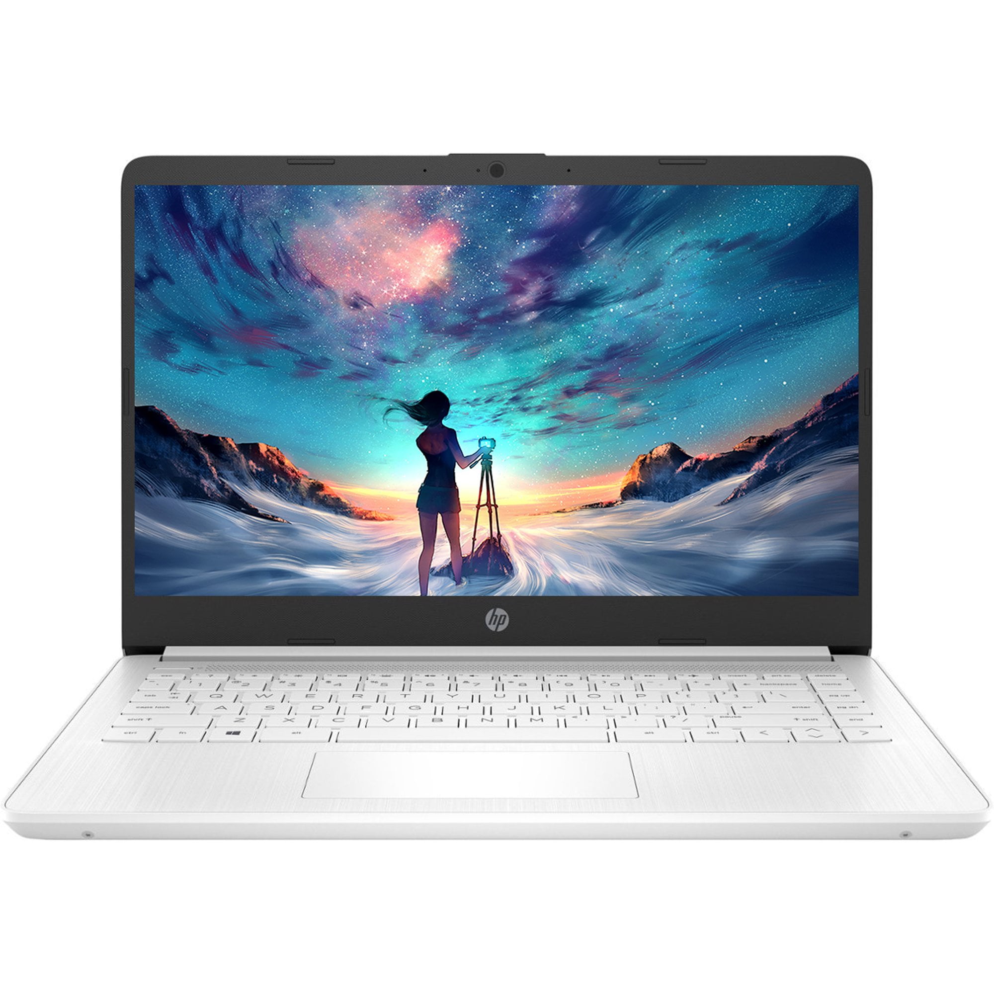"HP 14"" Ultralight Laptop, Intel Quad-Core Celeron N4120, 16GB RAM ...