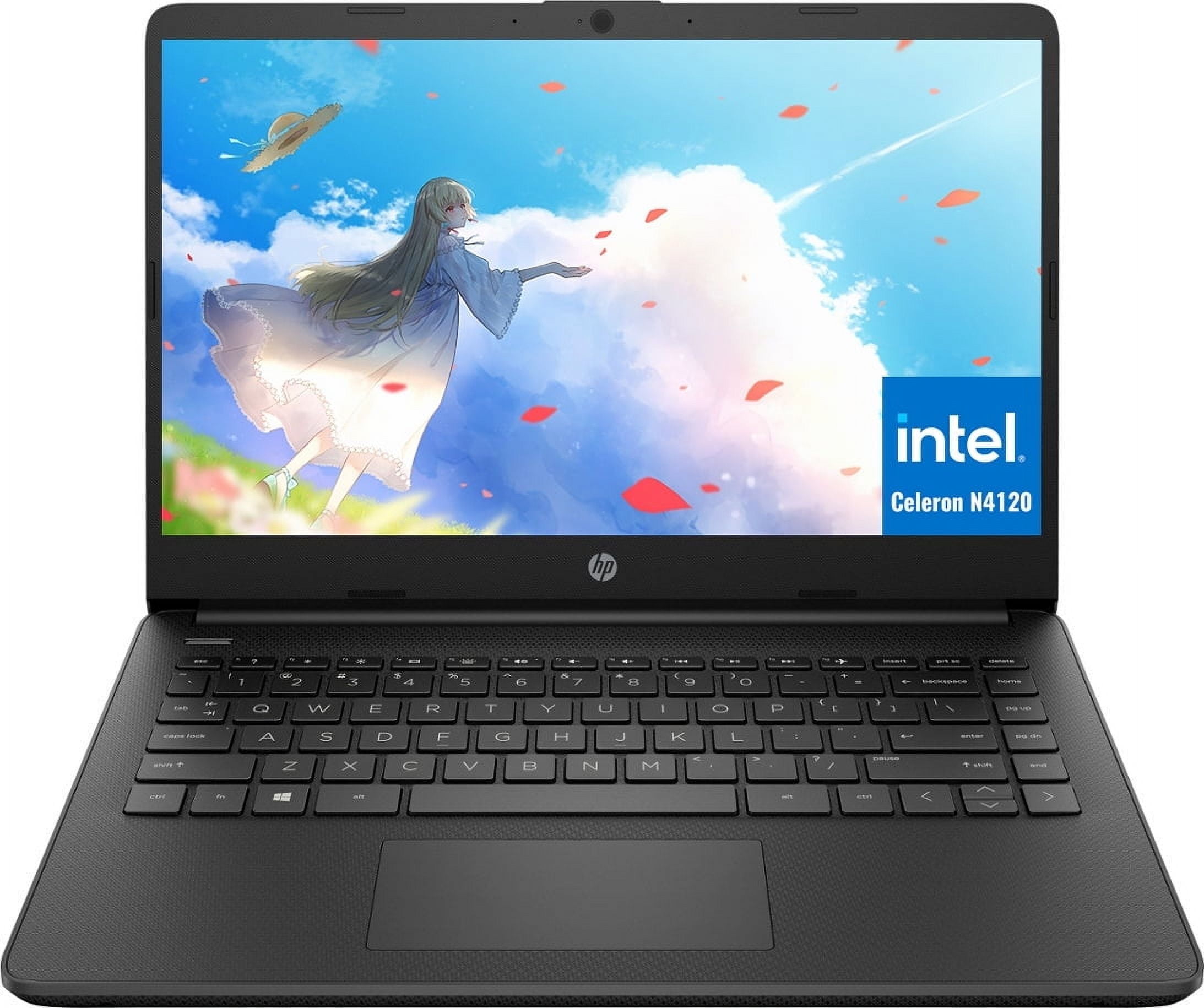 HP 14" Ultralight Laptop, Intel N4120, 8GB RAM, 64GB+256GB SD, Wi-Fi ...