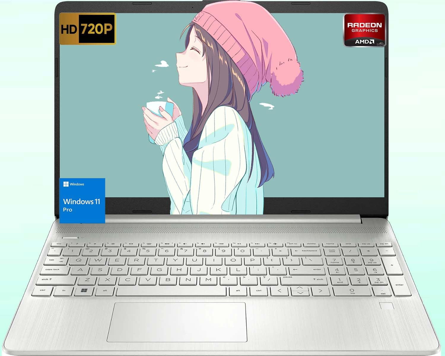 HP Laptop | 15.6" HD Laptop | AMD Ryzen 3 5300U | 32 GB RAM DDR4 | 2TB ...