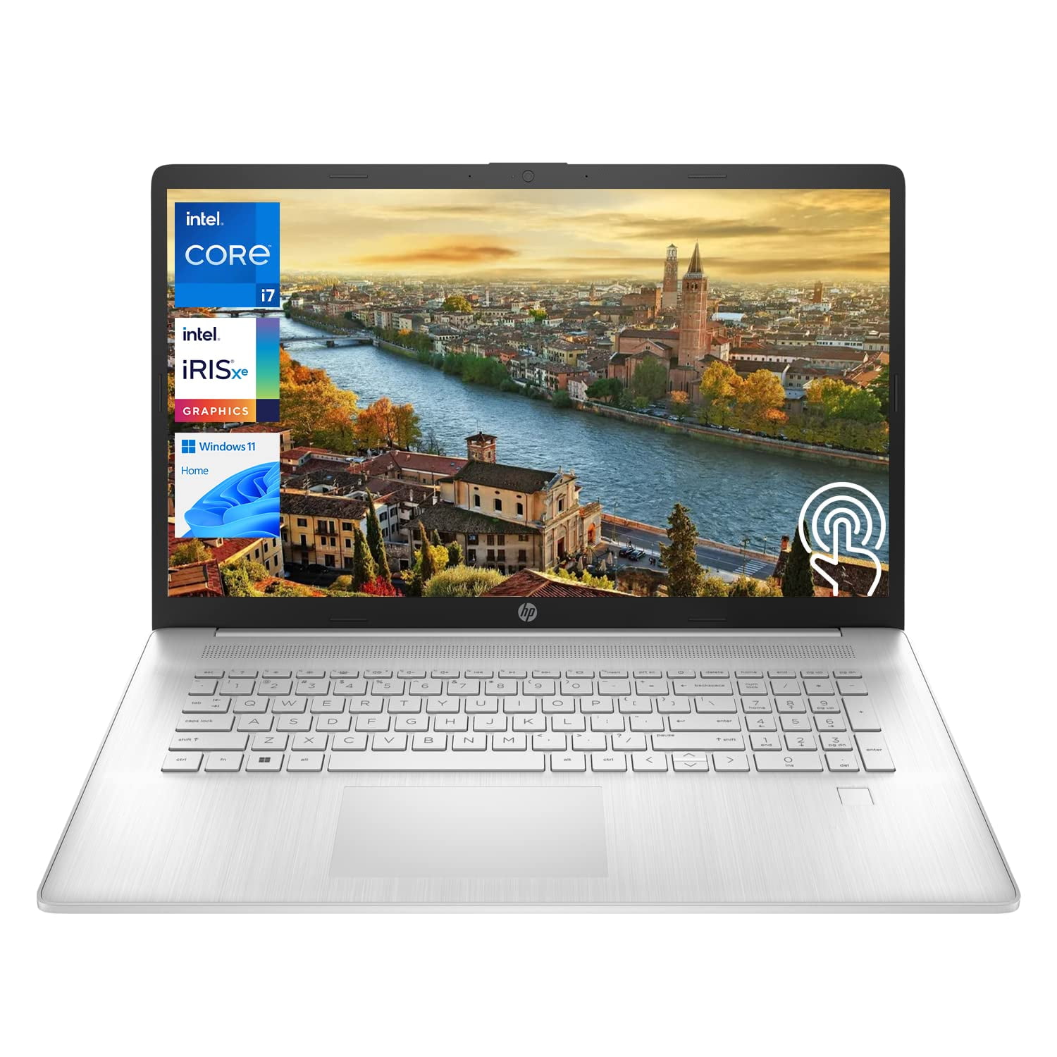 HP Laptop, 17.3” HD+ Touchscreen Display, Intel Core i7-1255U Processor, 16GB RAM, 512GB PCIe ...