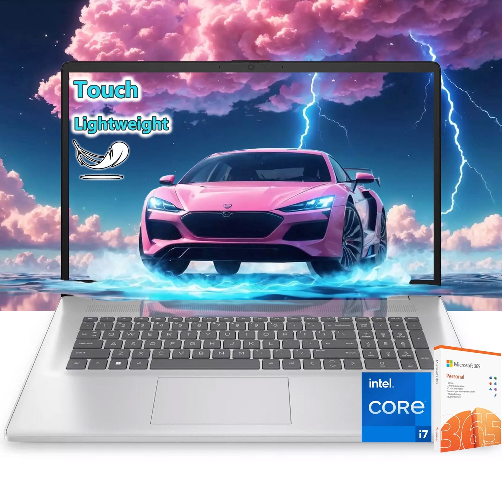 HP Laptop 17inch Touchscreen -AMD Ryzen 5 7430U Beat i7-1355U -32GB RAM ...