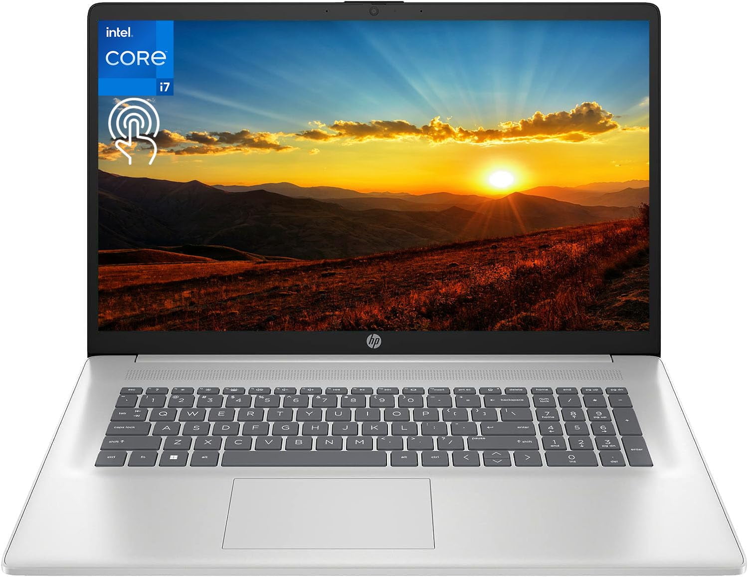 HP Laptop 2023 Newest, 17.3" HD+ Touchscreen, Intel Core i7 1355U ...