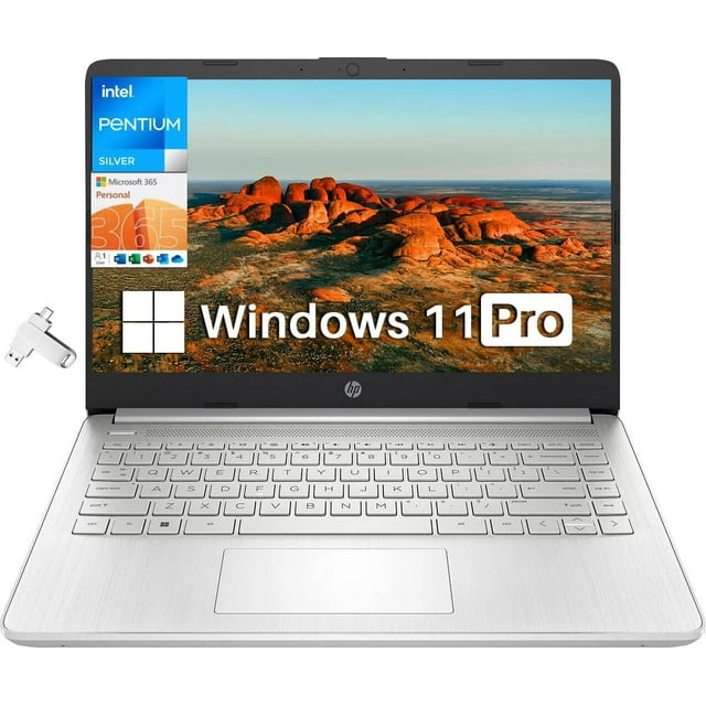 HP Laptop Business Student, Intel Pentium N5030, 8GB RAM, 256GB SSD, 1 ...