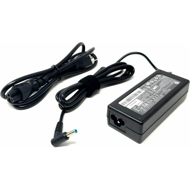 Hp Laptop Single Charger Black 65 W - Walmart.com