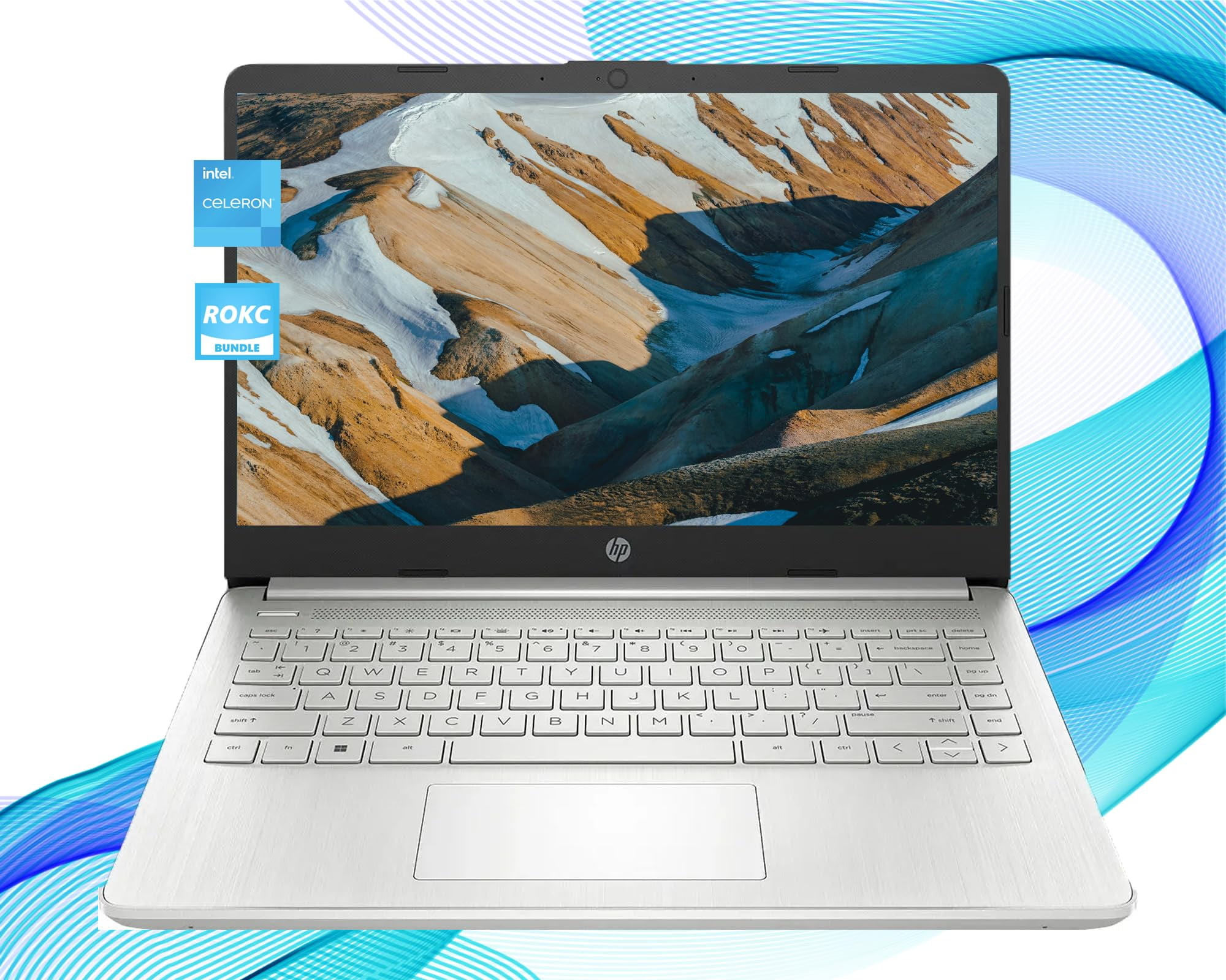 HP Laptop Computer - 14'' HD Display, Intel Celeron N4120, 16GB RAM ...