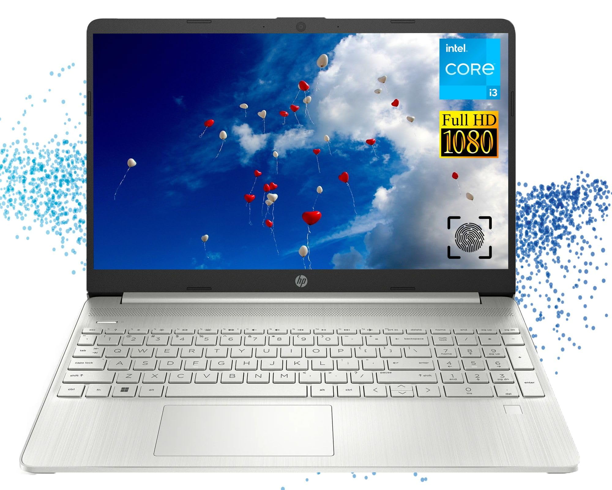 HP Laptop Computer, 15.6'' FHD Display Laptops, Intel i3-1215U, 32GB ...