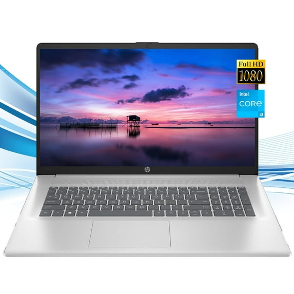 HP Laptop Computer, 17.3" FHD IPS Display Laptops, Intel Core i3-1215U ...